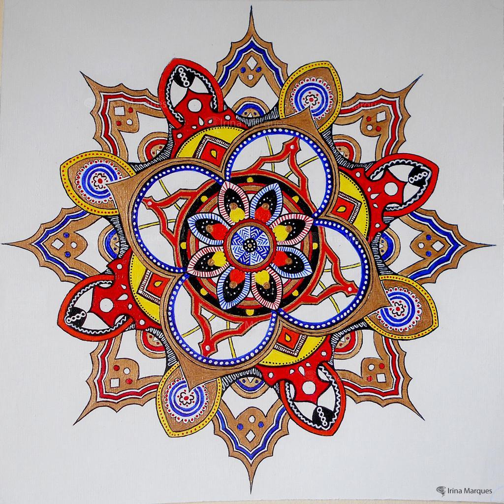 My first Mandala ever made. | Scrolller