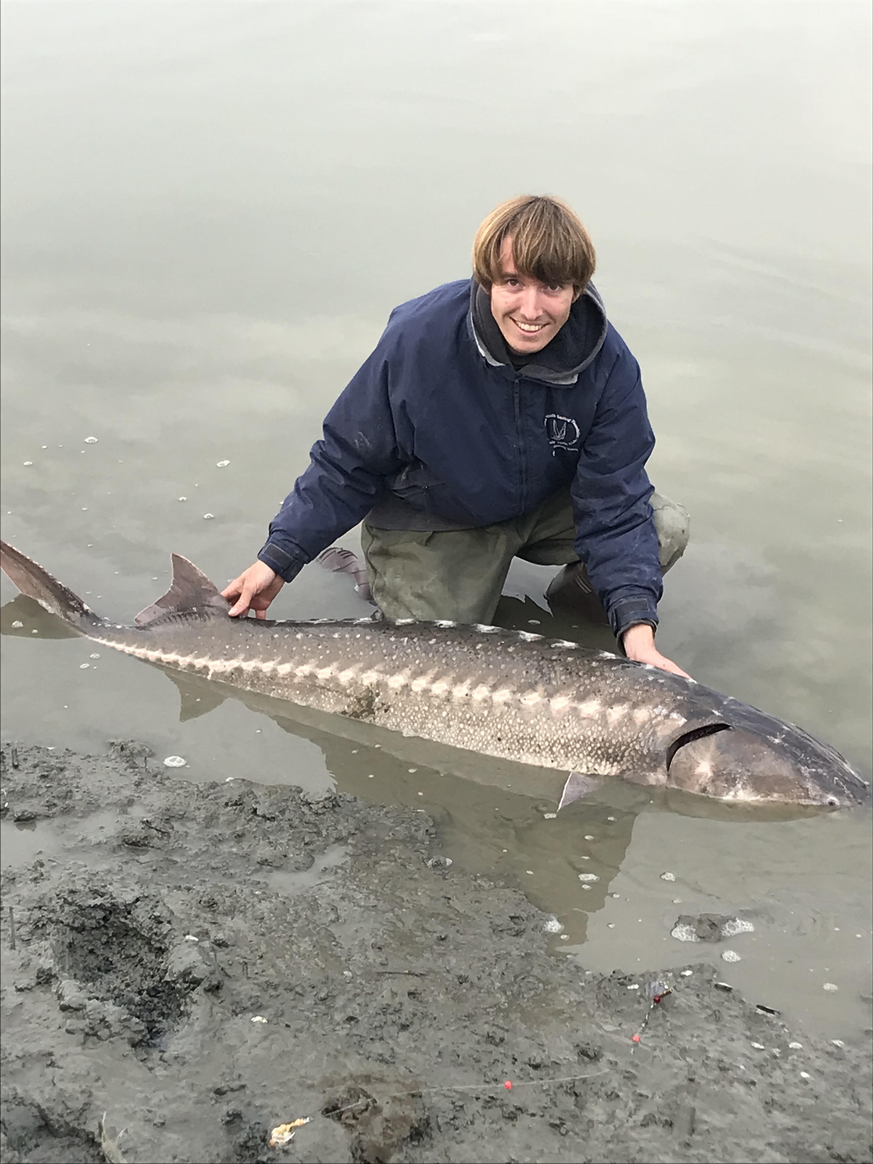 My first oversize sturgeon! | Scrolller