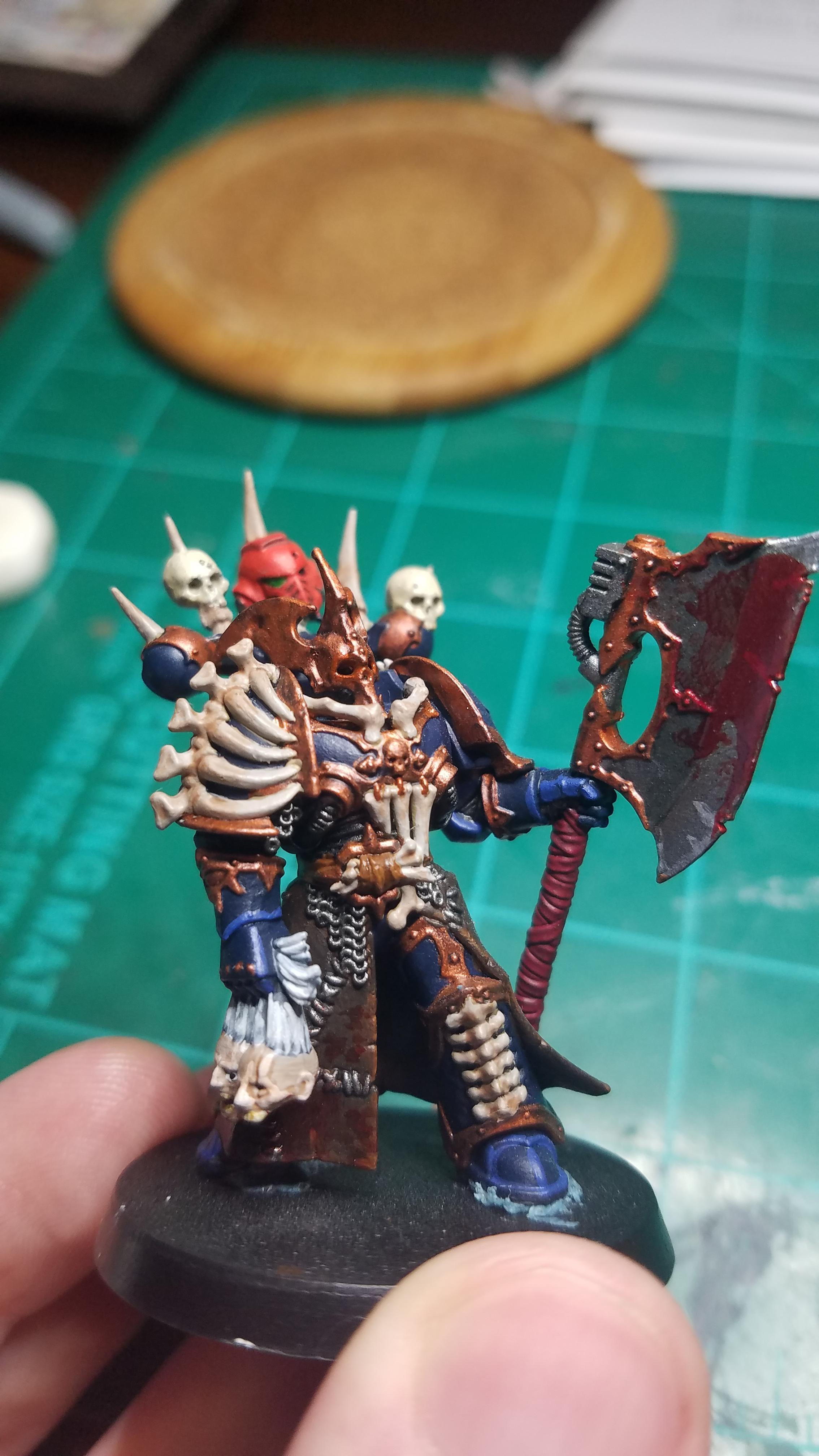 My first painted Night Lord - Master of Executions | Scrolller