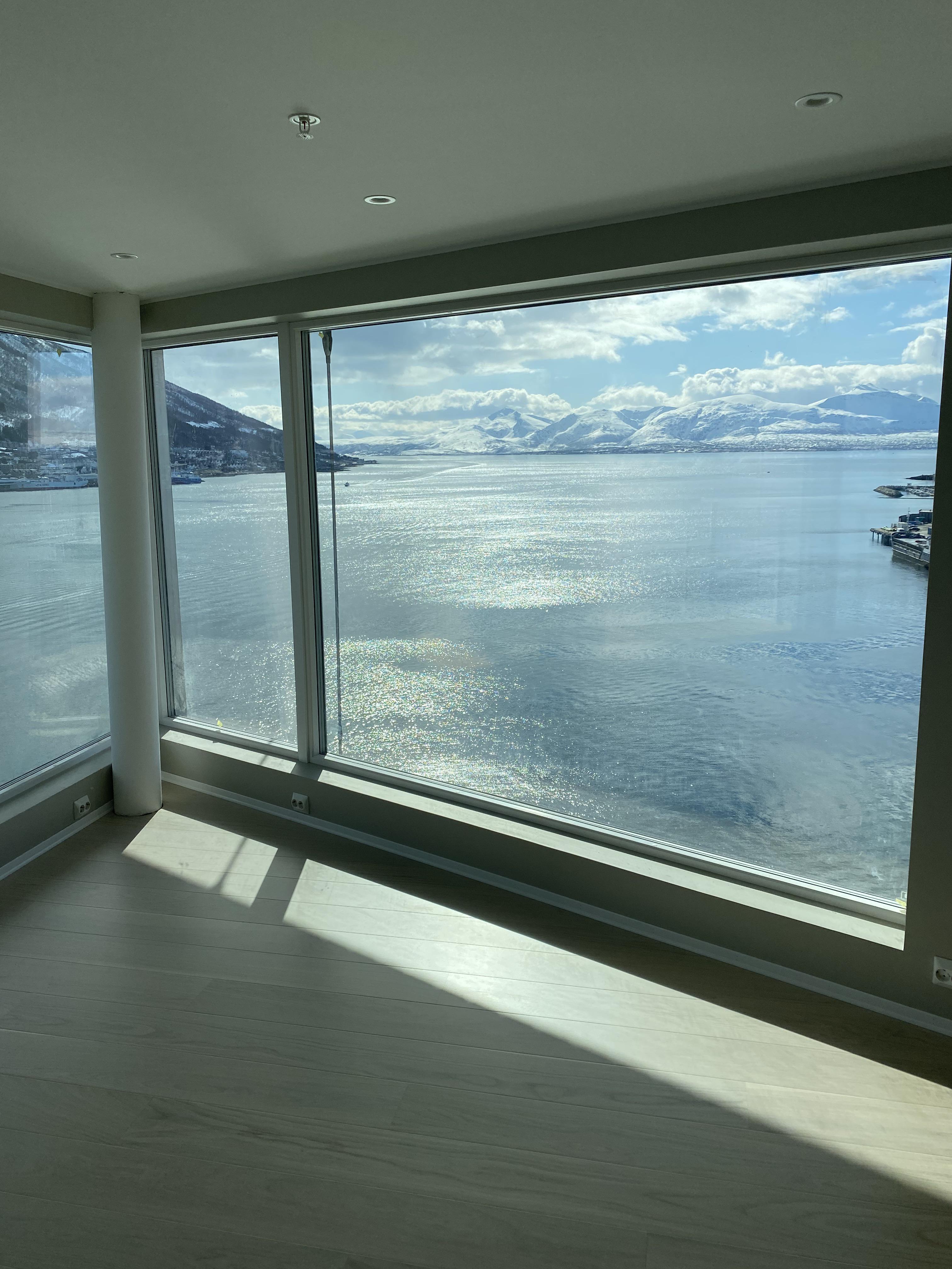 My first project in charge nearing completion. This is the view from the top floor | Scrolller