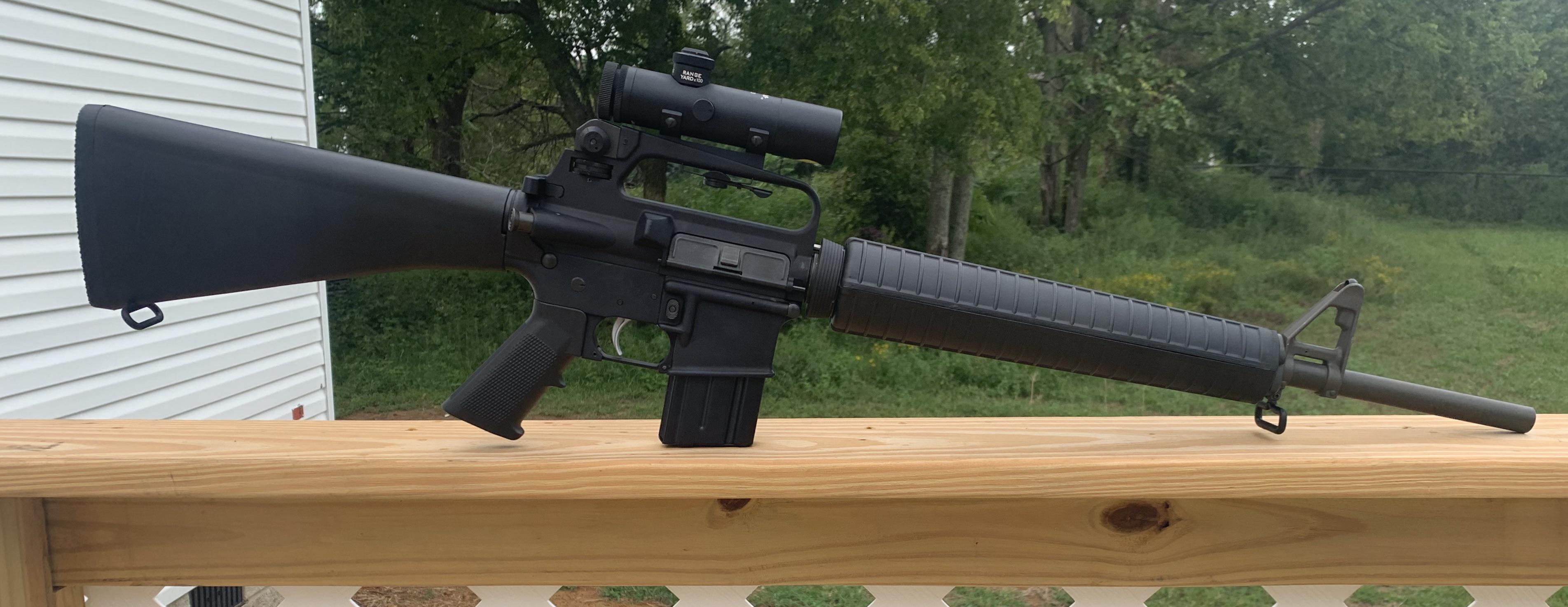 My first Retro build and my first carry handle | Scrolller