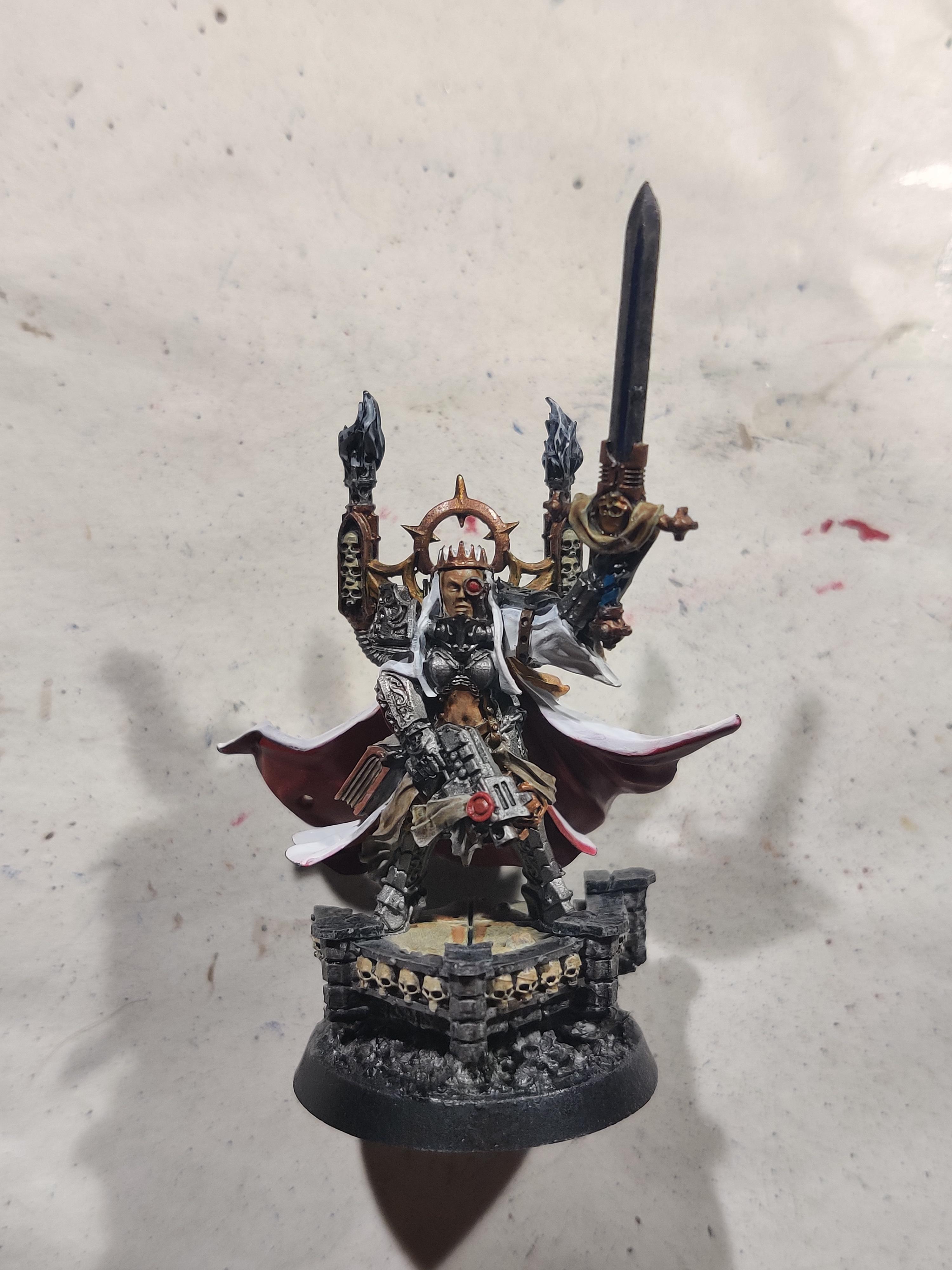 My first SoB model, primed black before realizing I wanted her to be my ...