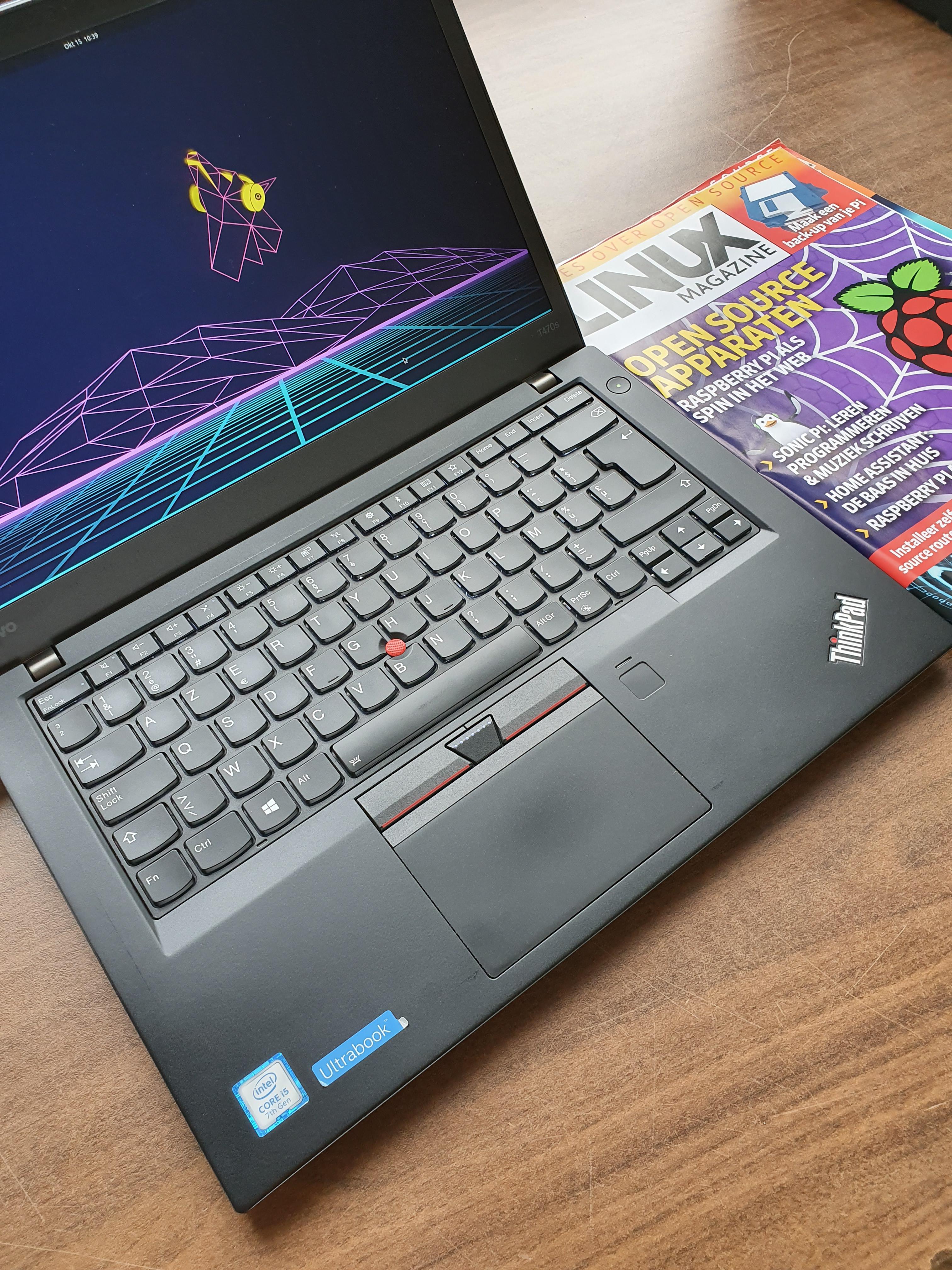 My first Thinkpad : T470s | Scrolller