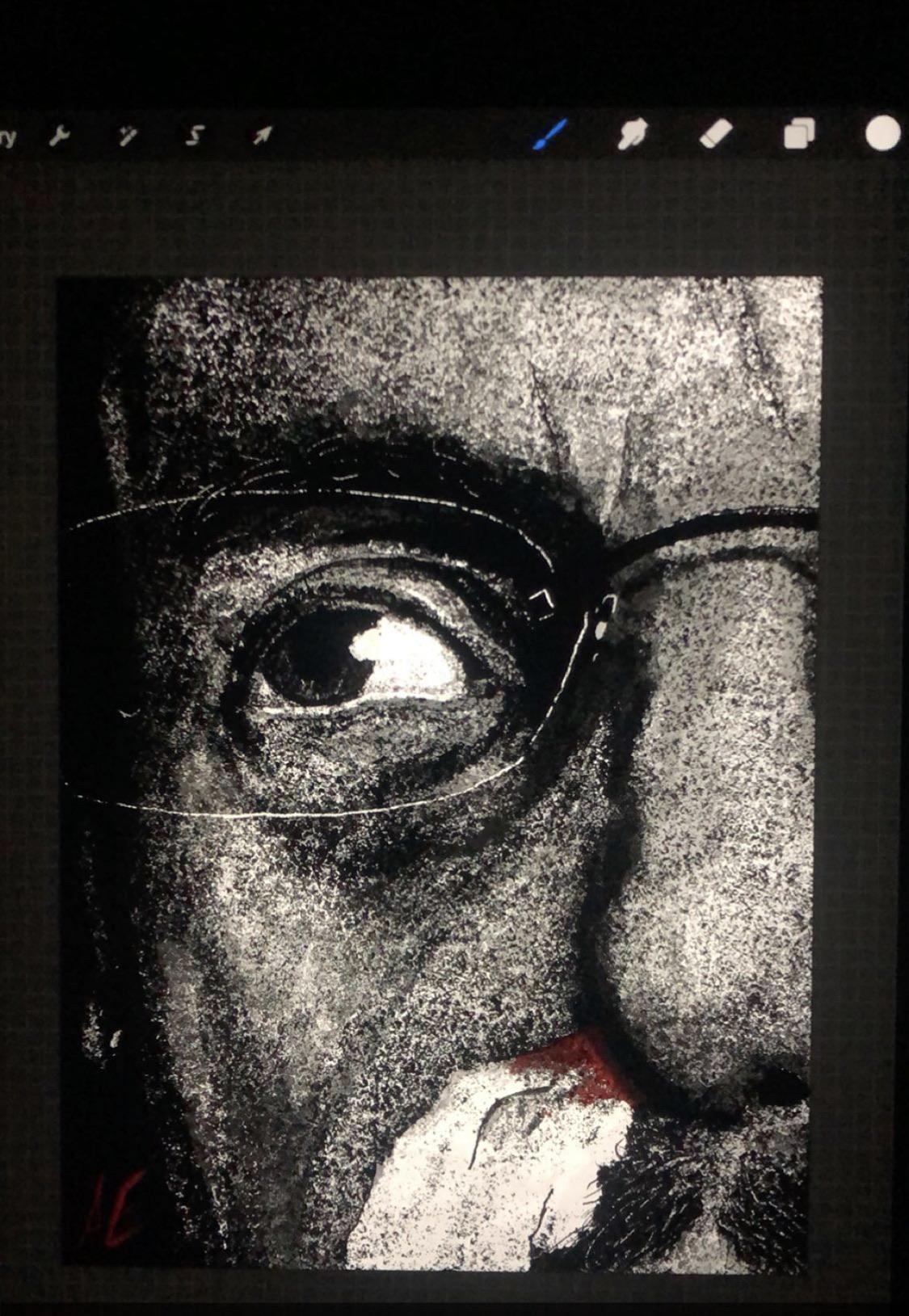 My first time using proCreate, my first digital drawing, and my first post on reddit. What do ...