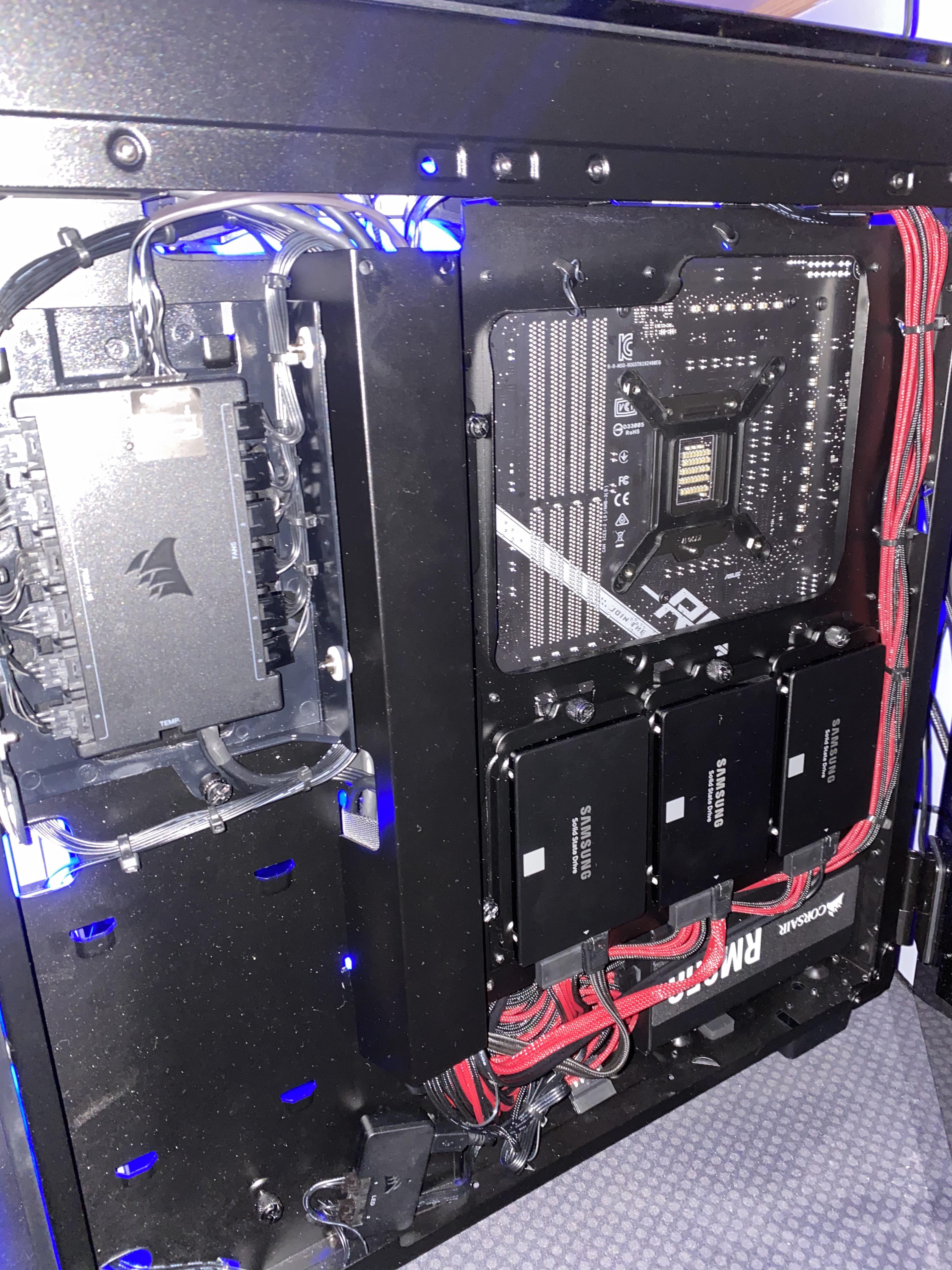 My first try at cable management | Scrolller