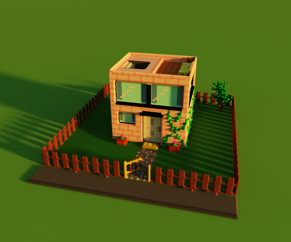 My first Voxel Creation | Scrolller