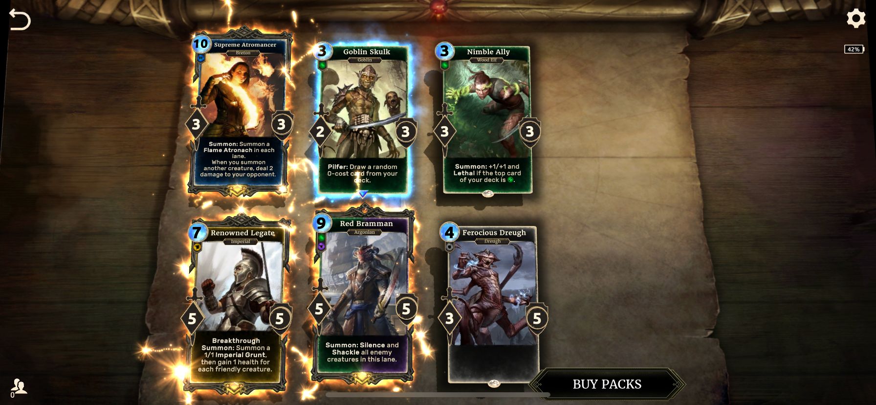 My free card pack for hitting level 30 | Scrolller