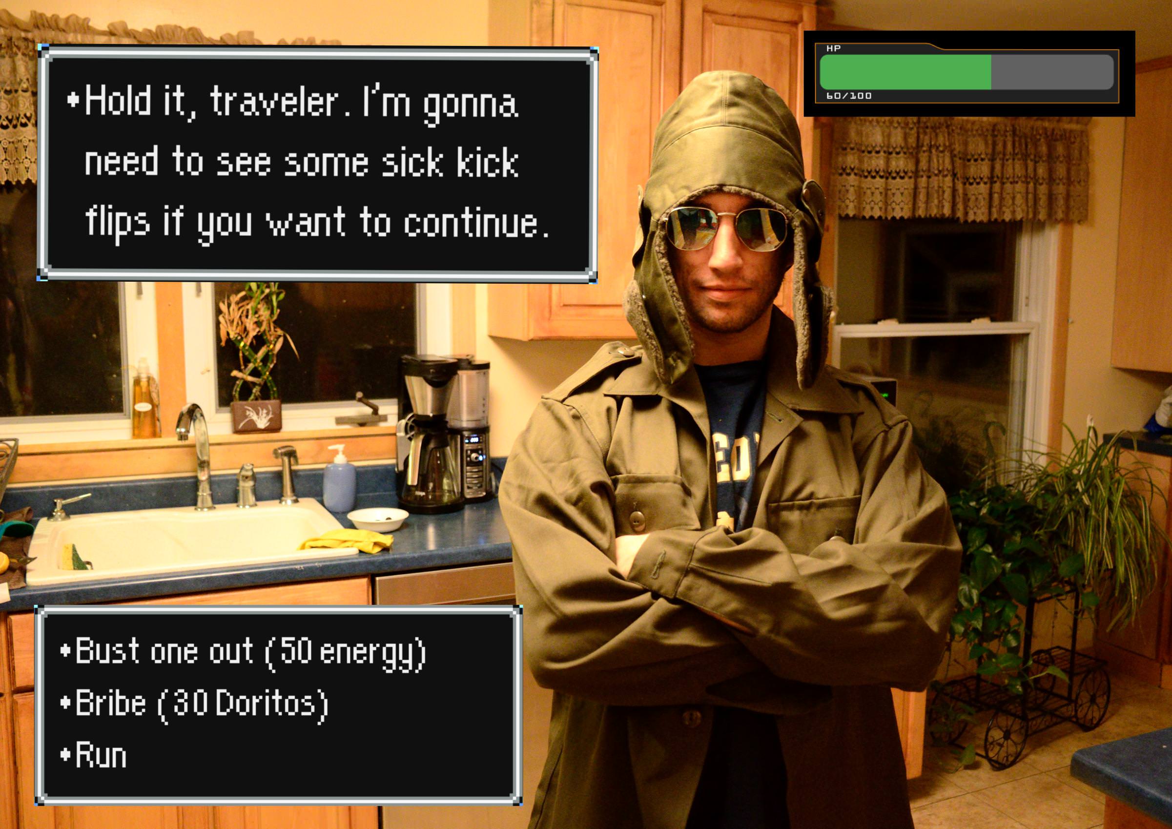 My friend in Austrian military gear is a Neckbeard RPG mini boss | Scrolller