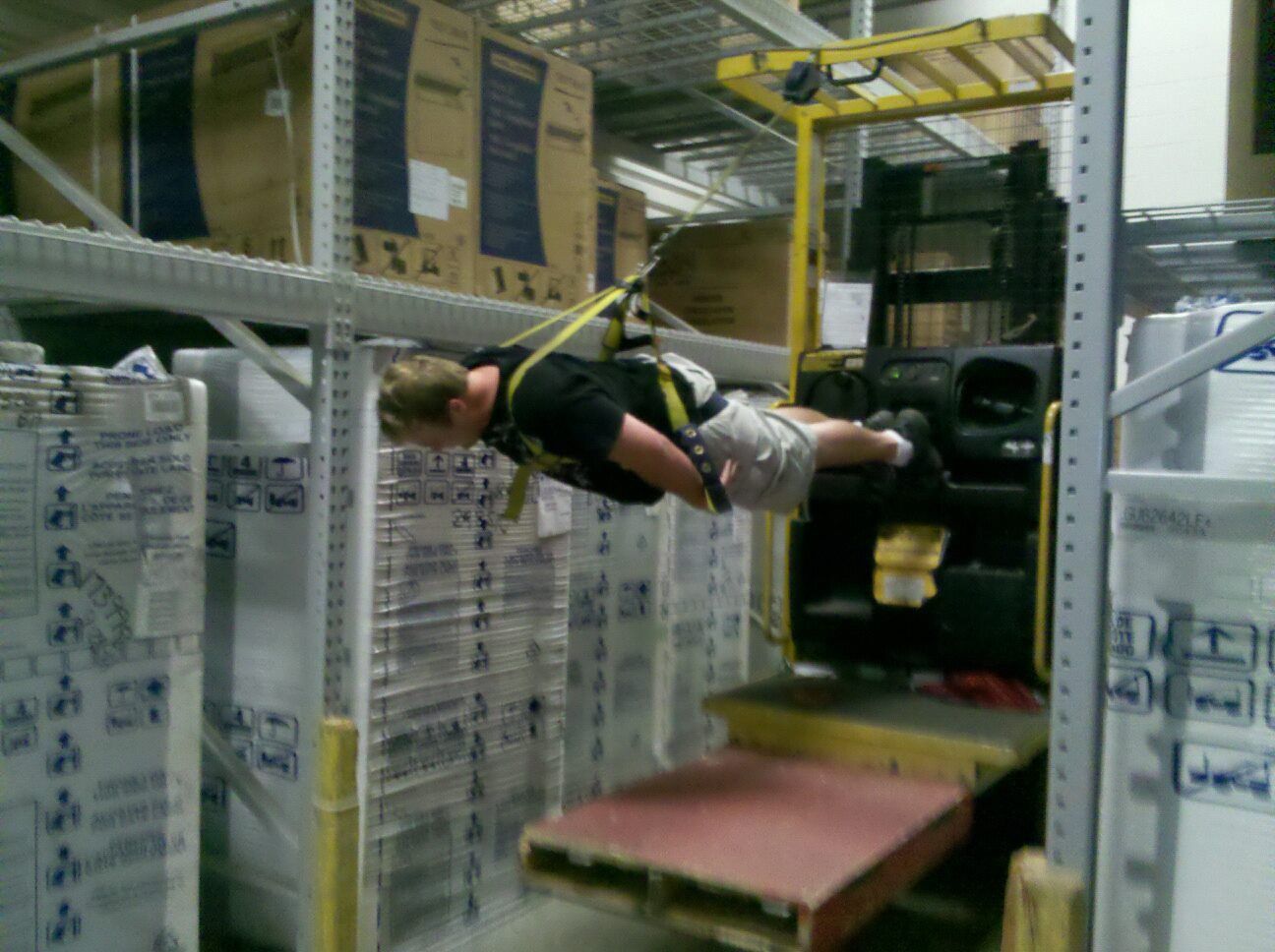 My friend planking at work... | Scrolller