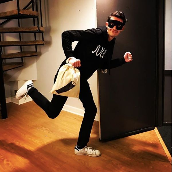 My friend was a Juul Thief for Halloween. | Scrolller