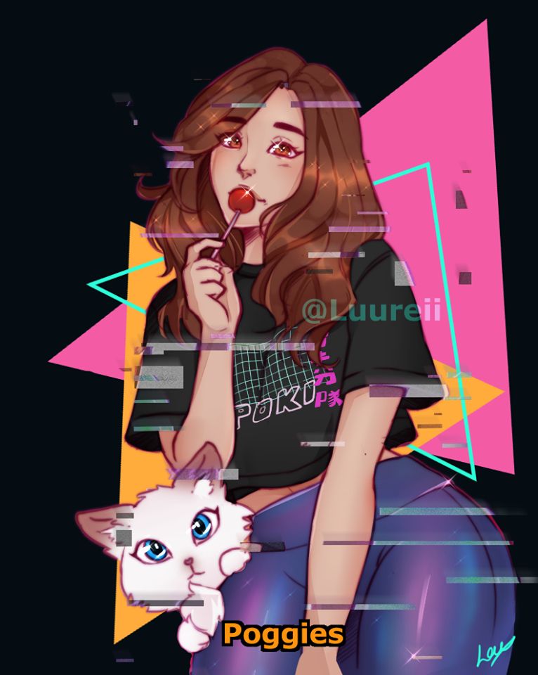 My gf made this fanart of Poki | Scrolller