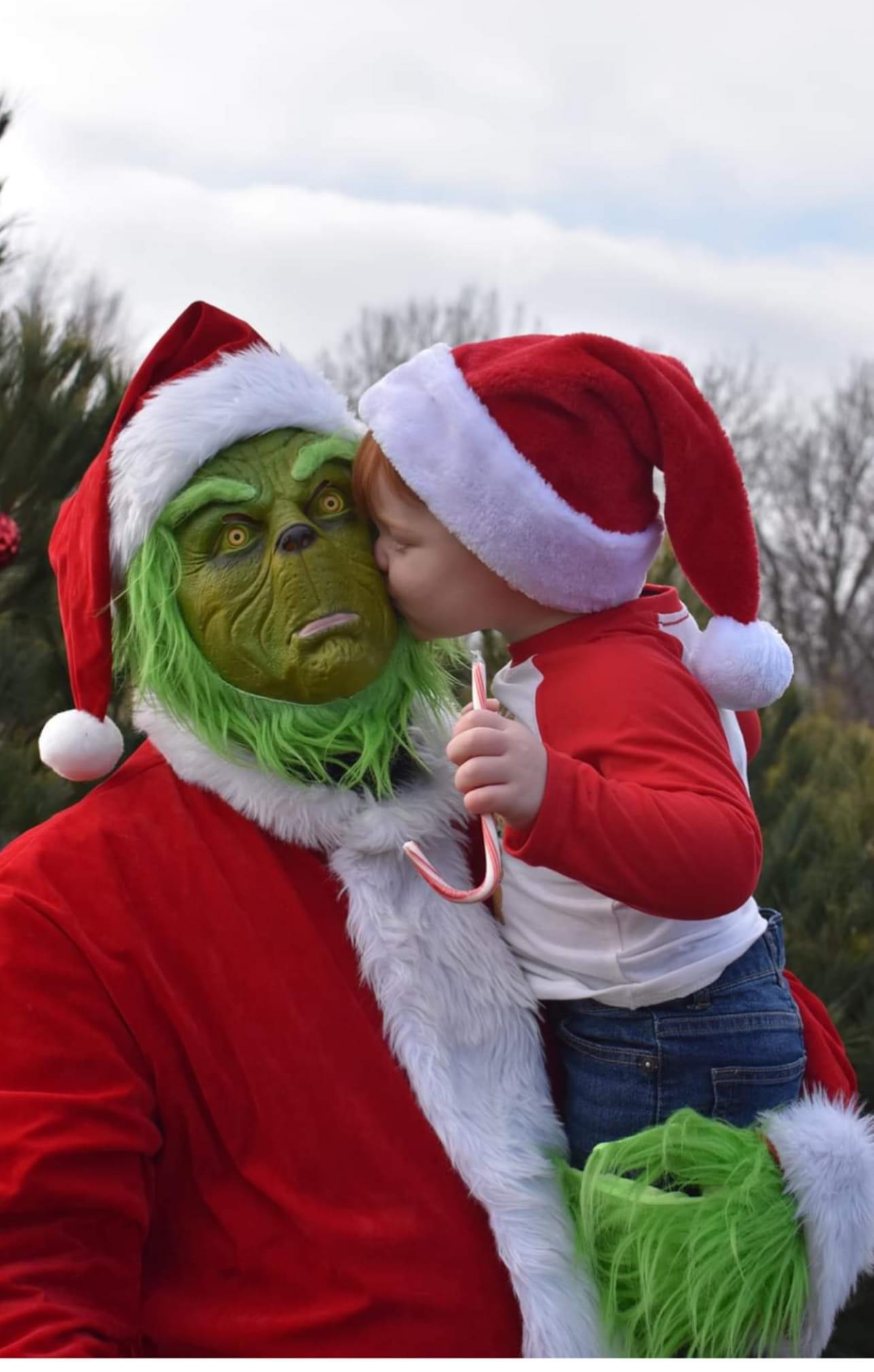 My great nephew meets the Grinch. | Scrolller