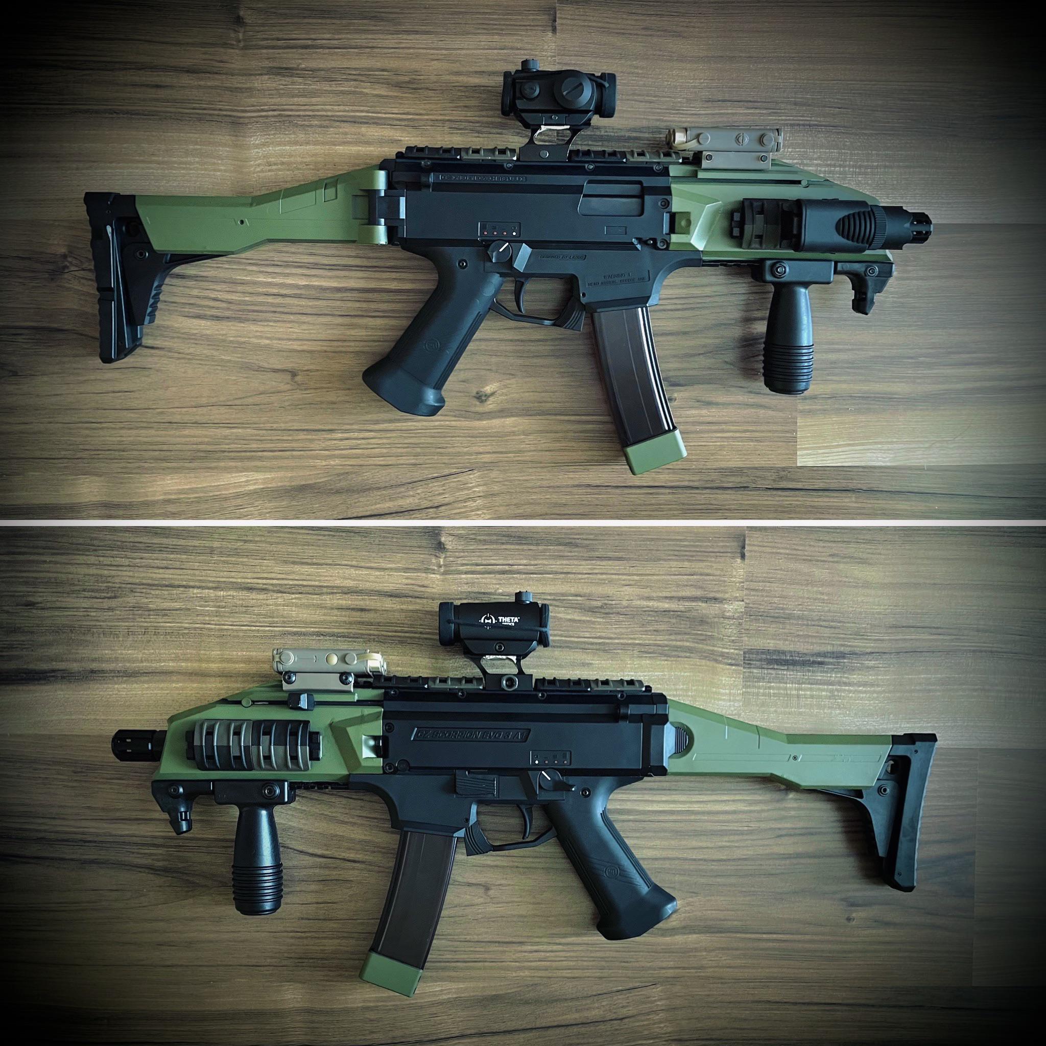 My green ASG CZ Scorpion Evo 3 A1 | Scrolller