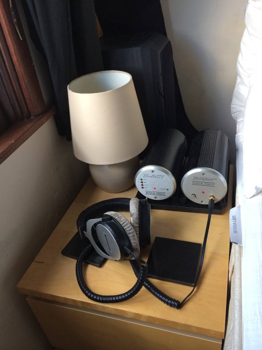 My headphone setup [OC] (6000 x 2251) | Scrolller