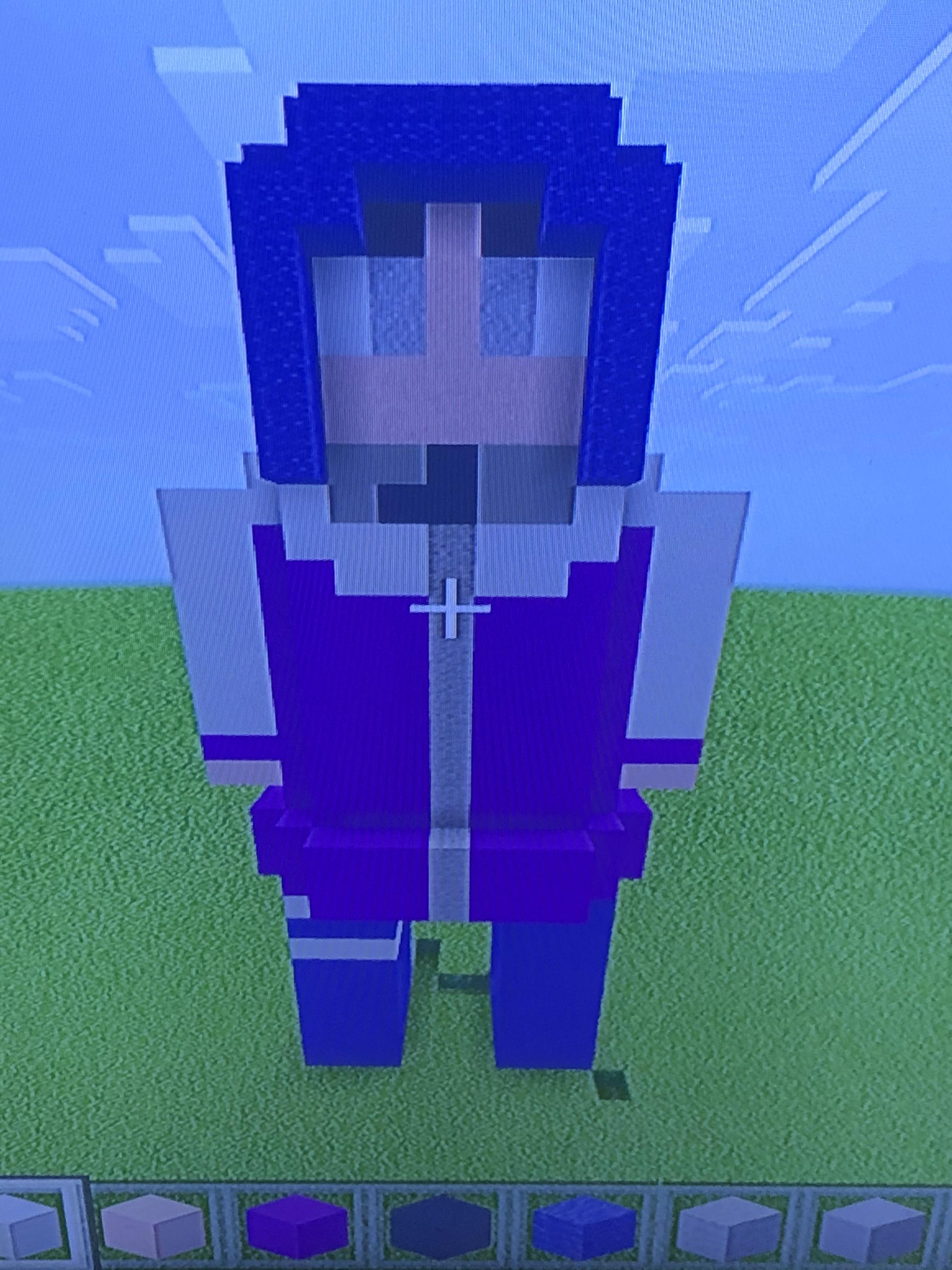 My Hinata Hyuga Minecraft build! Hope you enjoy it. | Scrolller