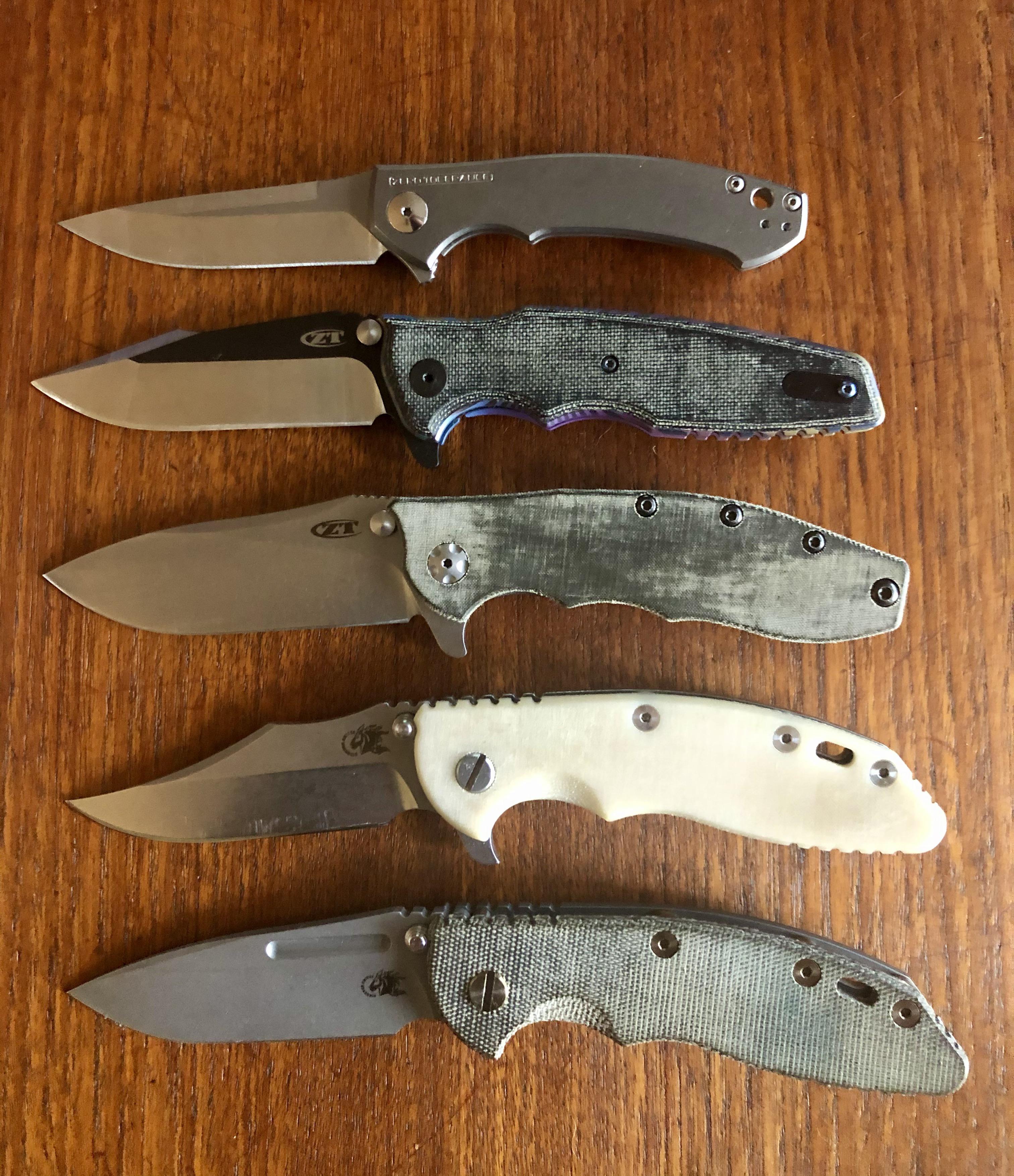 My Hinderer & Zero Tolerance Collection | Scrolller