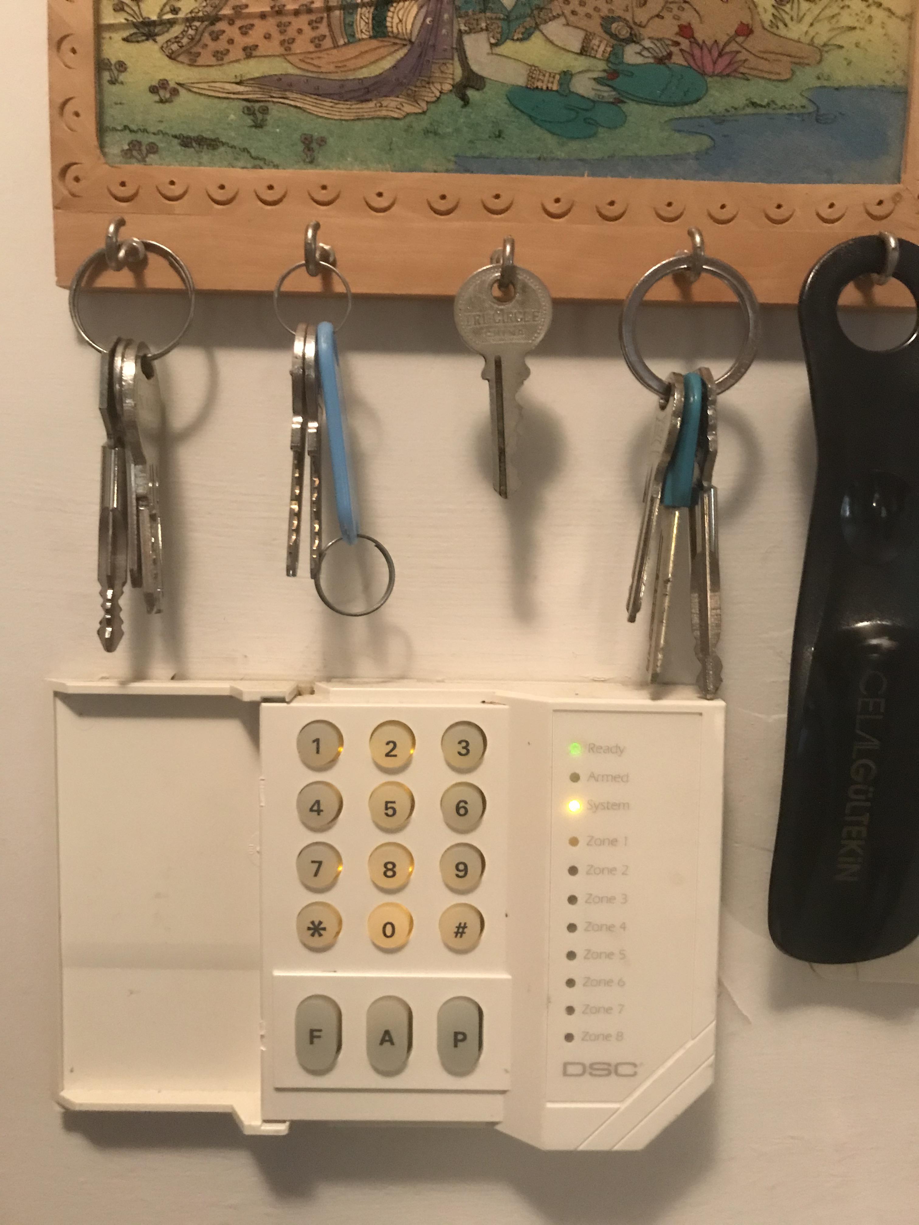 My home alarm is telling me something. | Scrolller