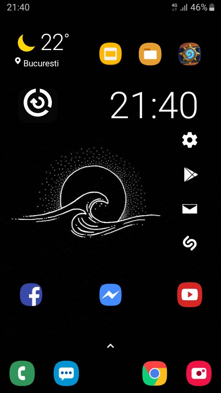 My home screen. Too heavy? | Scrolller