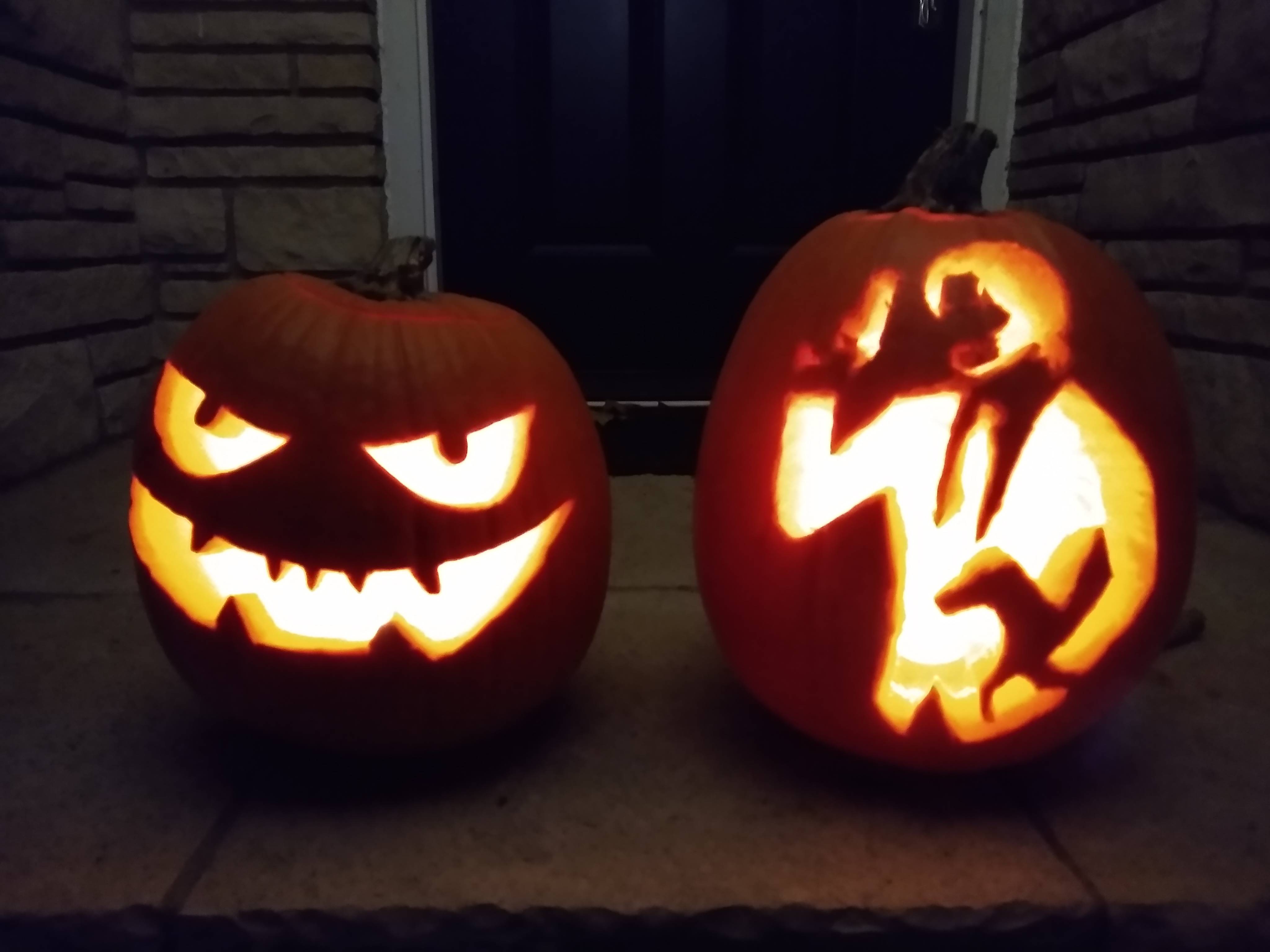 My John Wick pumpkin | Scrolller