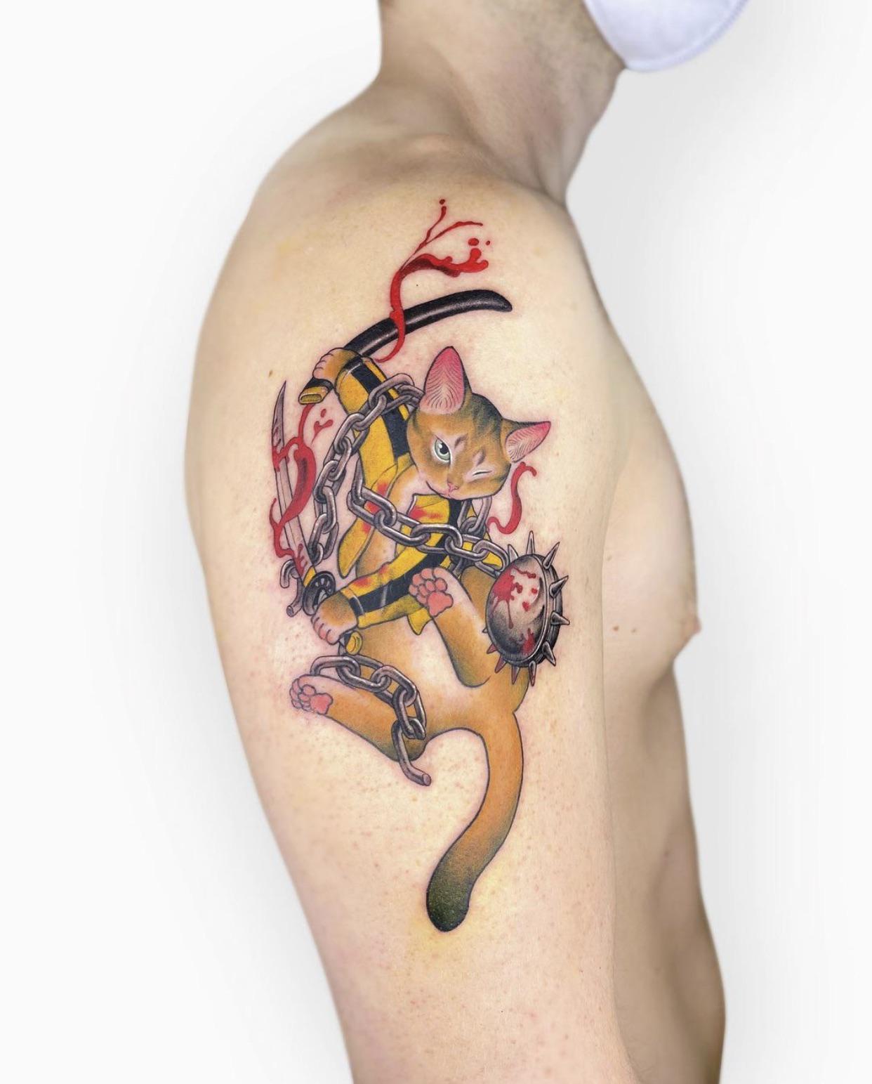 My Kill Bill inspired cat by Kiera in London - I’m so in love with it | Scrolller