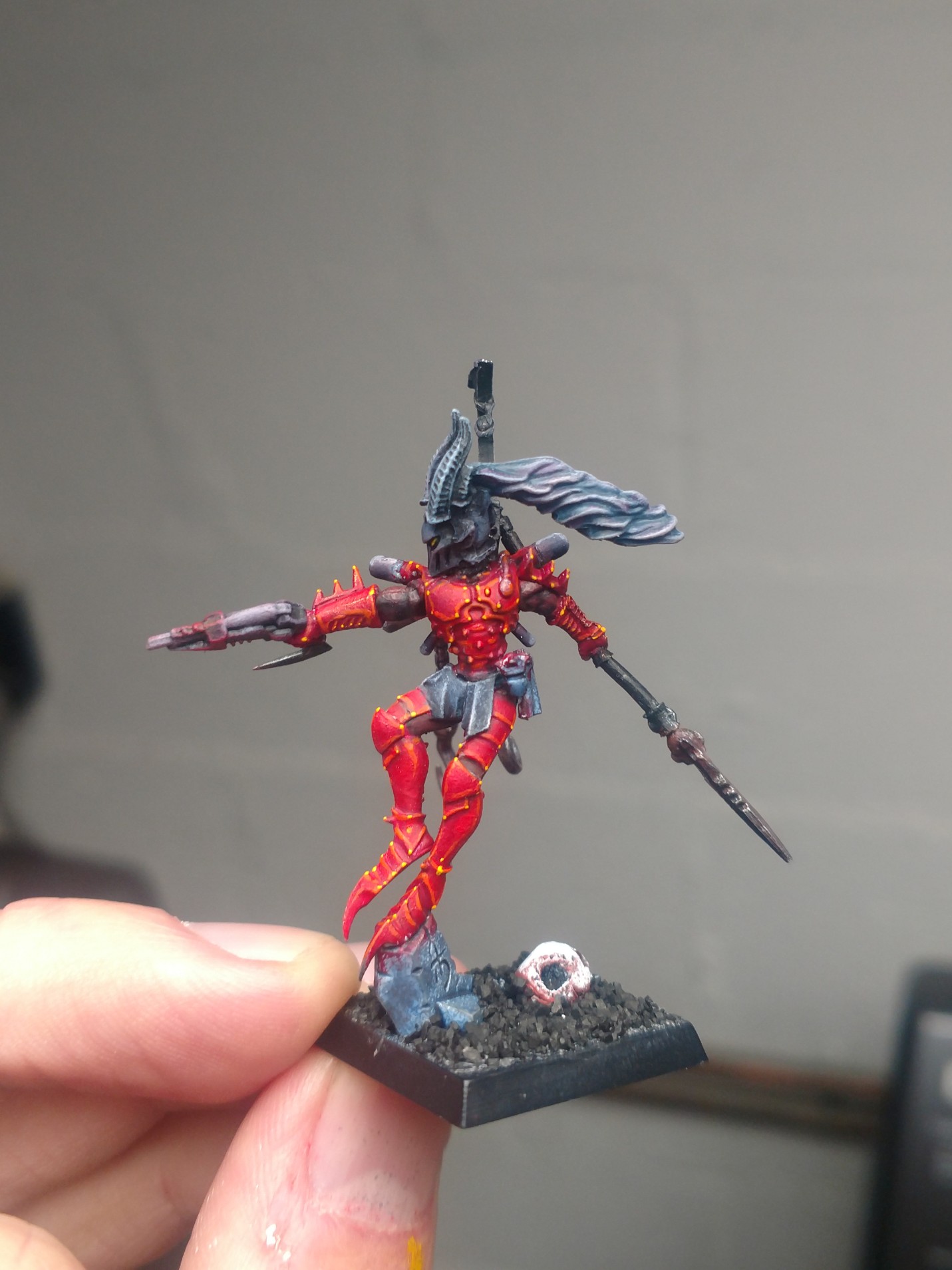 My kitbashed Succubus is ready to cut through the enemy. | Scrolller