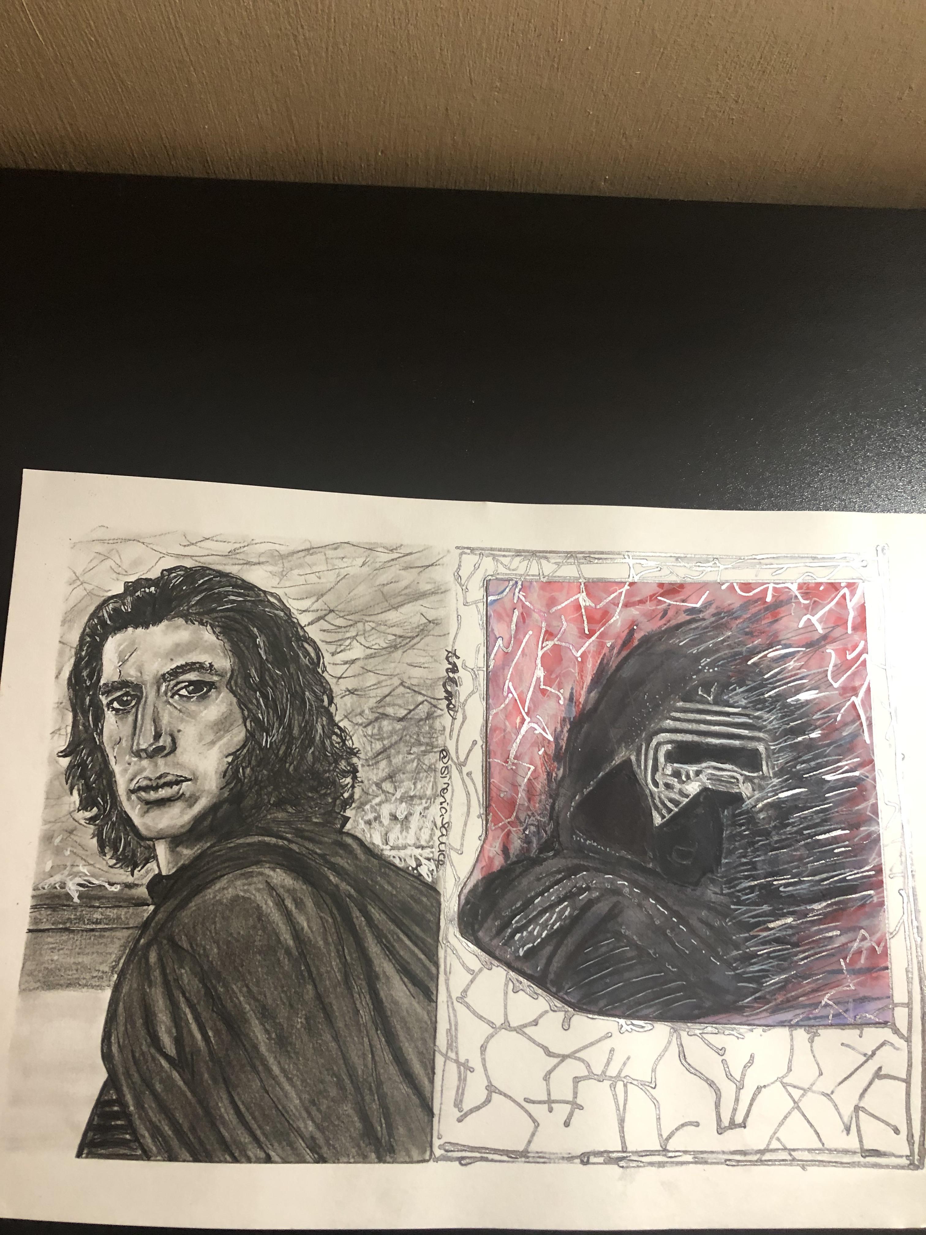 My Kylo Ren / Ben Solo Fan art | Scrolller