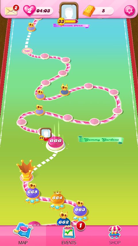 My level on candy crush | Scrolller
