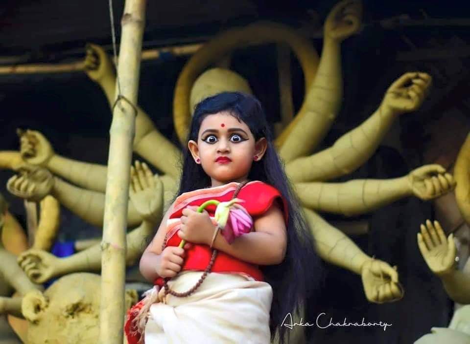 My little DURGA. Are you ready ? | Scrolller