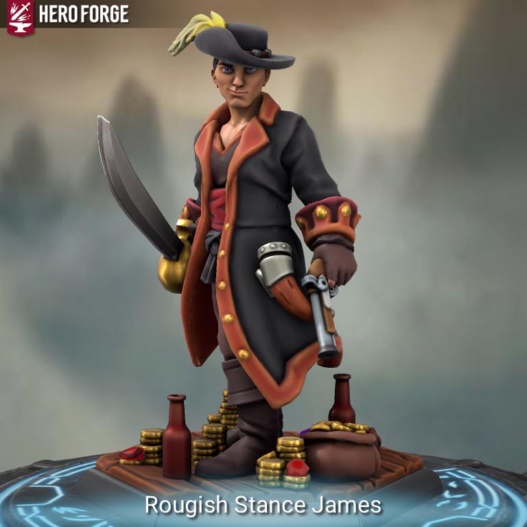 My long time Roleplay and D&D Swashbuckler James Crenn. | Scrolller