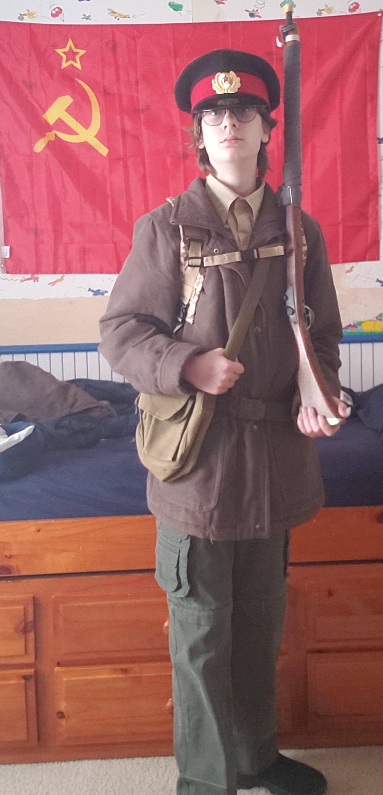 My low budget Soviet Soldier outfit | Scrolller