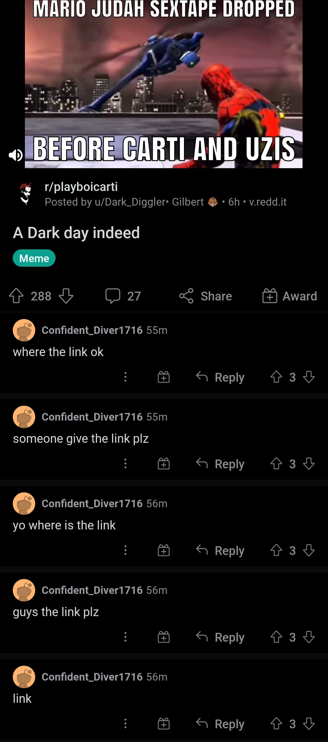 My man's down bad | Scrolller