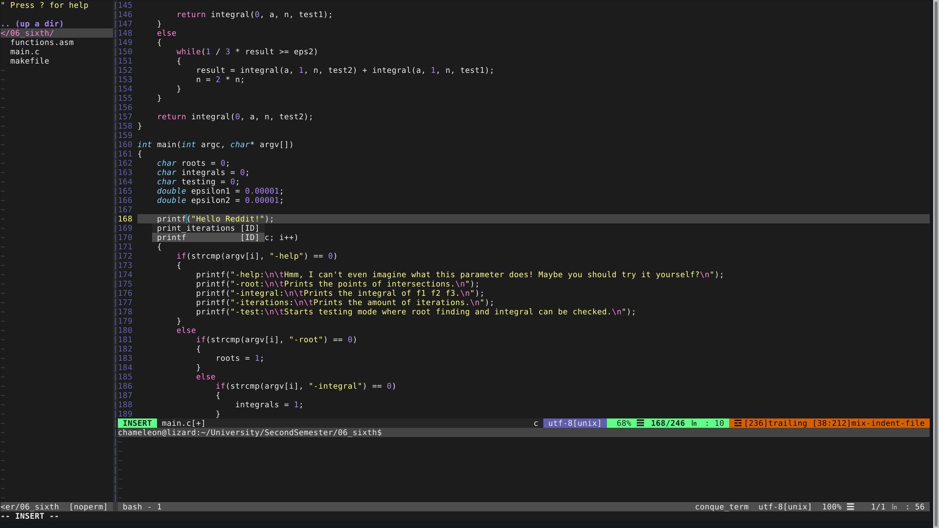 My minimal Vim setup for C and NASM | Scrolller