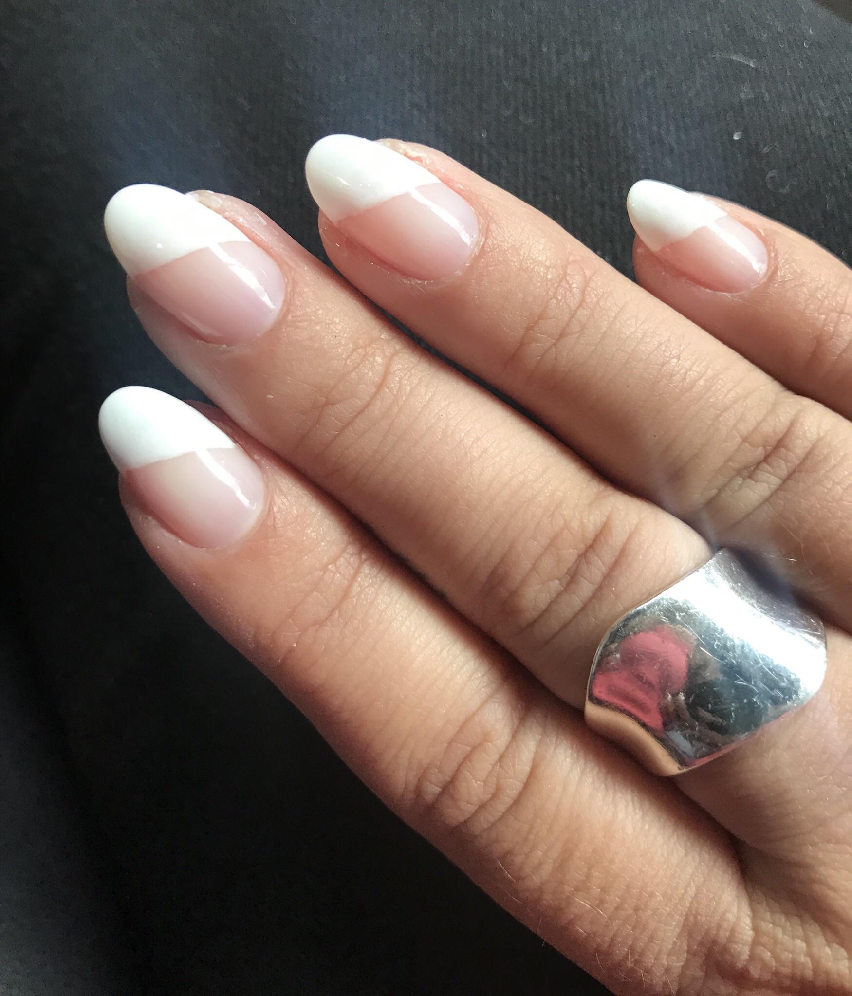 My modern spin on a French Manicure | Scrolller