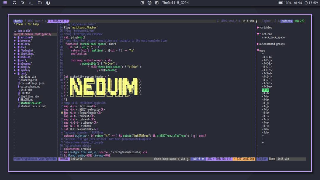 My Neovim setup with Dracula | Scrolller