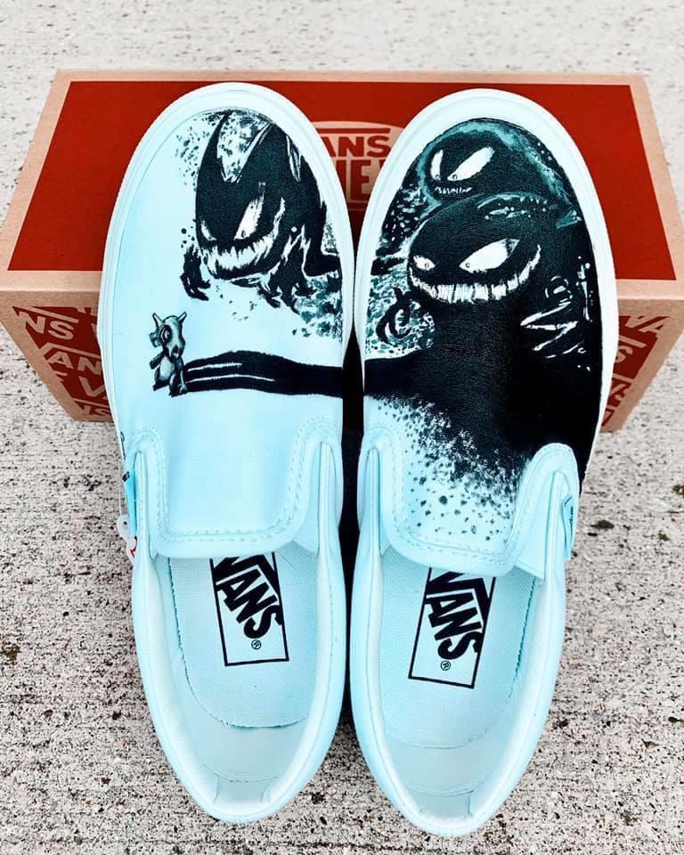 My new custom Vans! | Scrolller