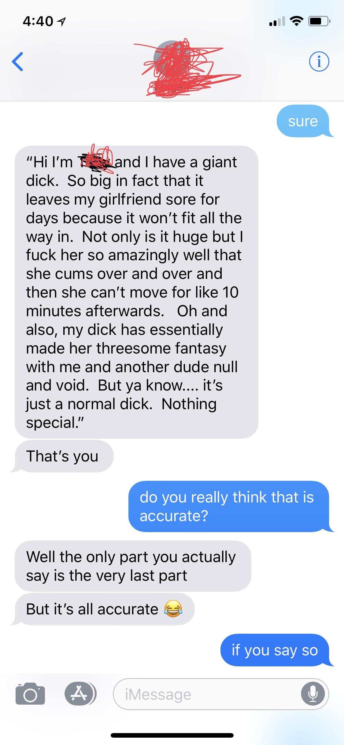 My new favorite text exchange ever | Scrolller