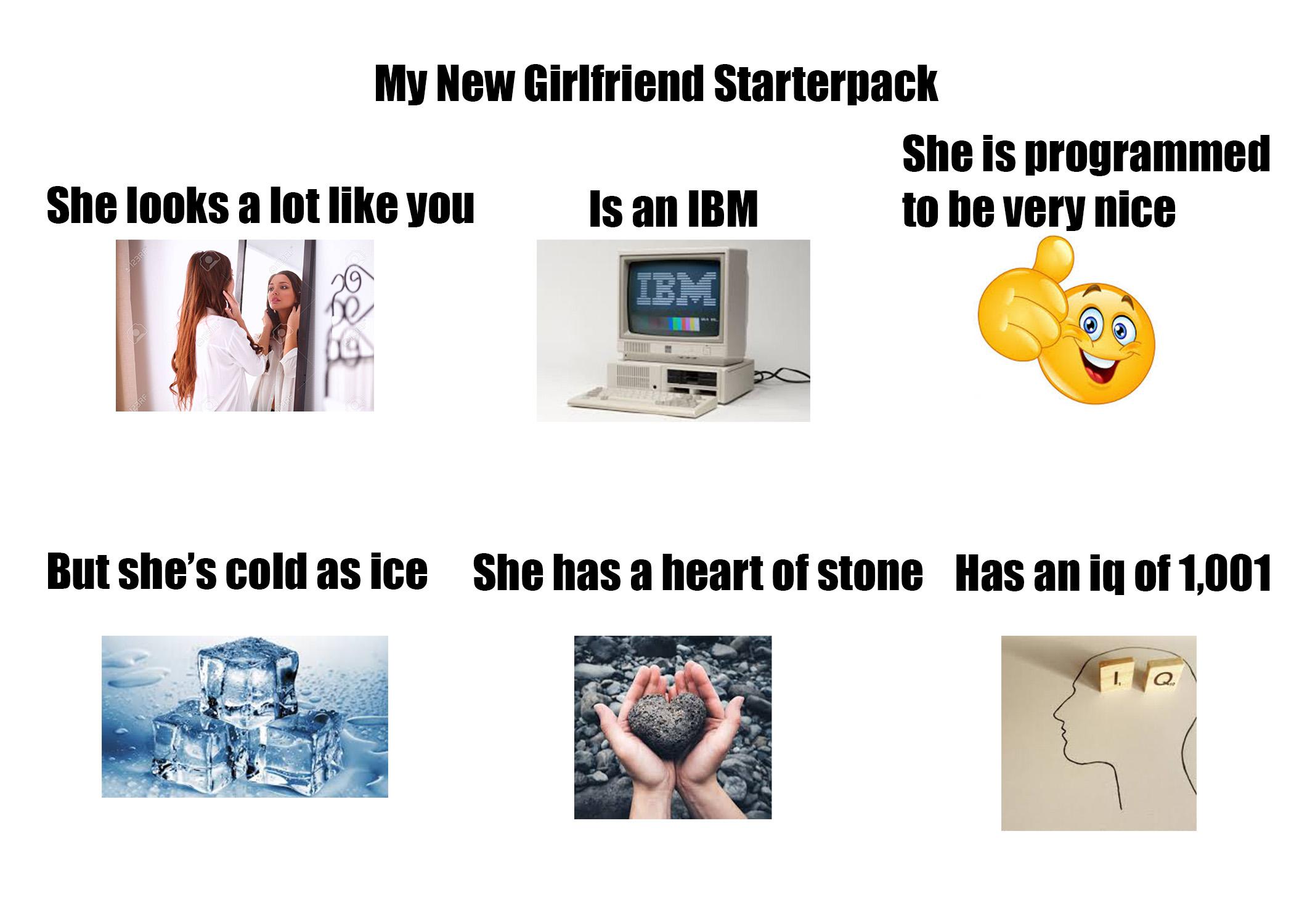 My New Girlfriend Starterpack | Scrolller