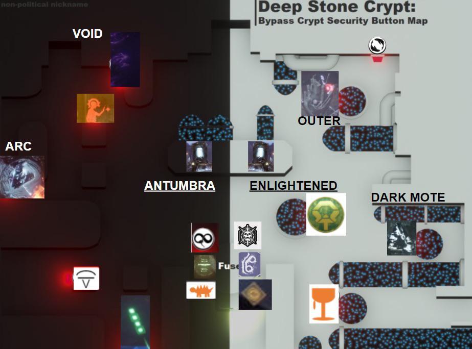 My new map for downstairs in crypt security | Scrolller