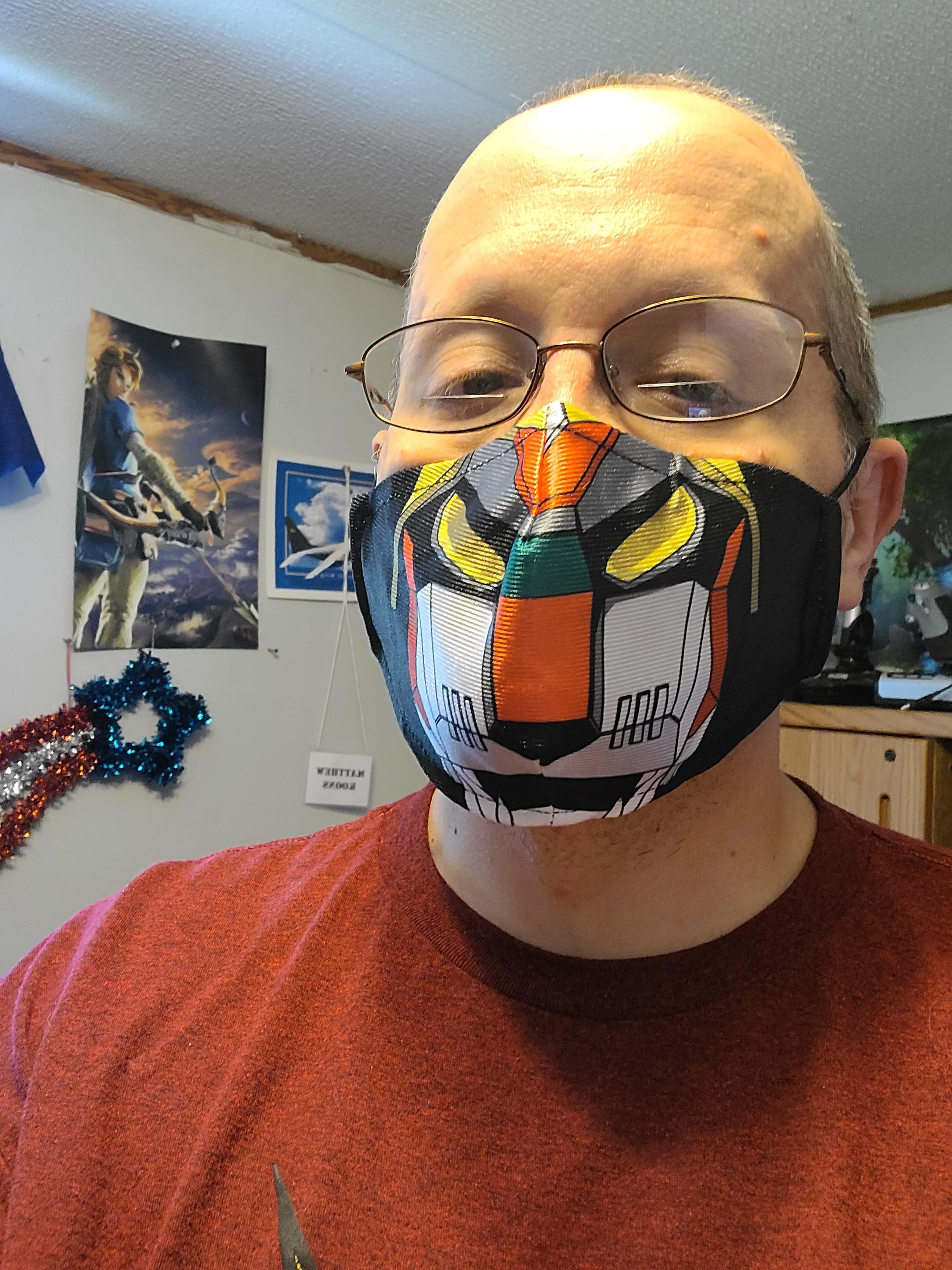 My New Mask. RAWR! | Scrolller