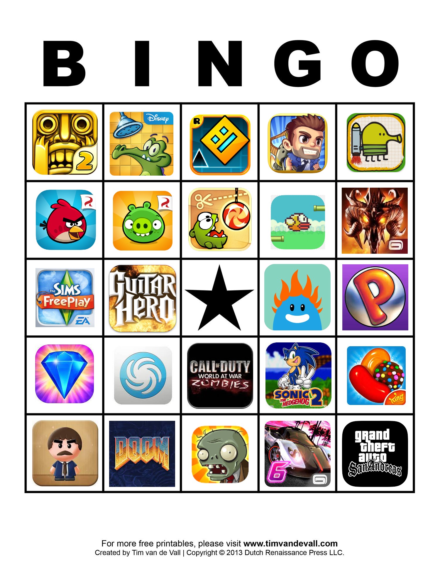 My nostalgic iOS game bingo | Scrolller