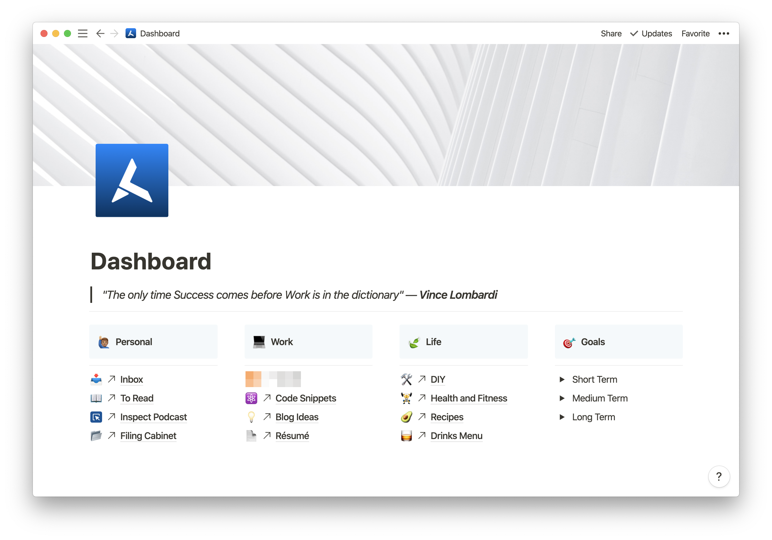 My Notion Dashboard as a Software Developer | Scrolller