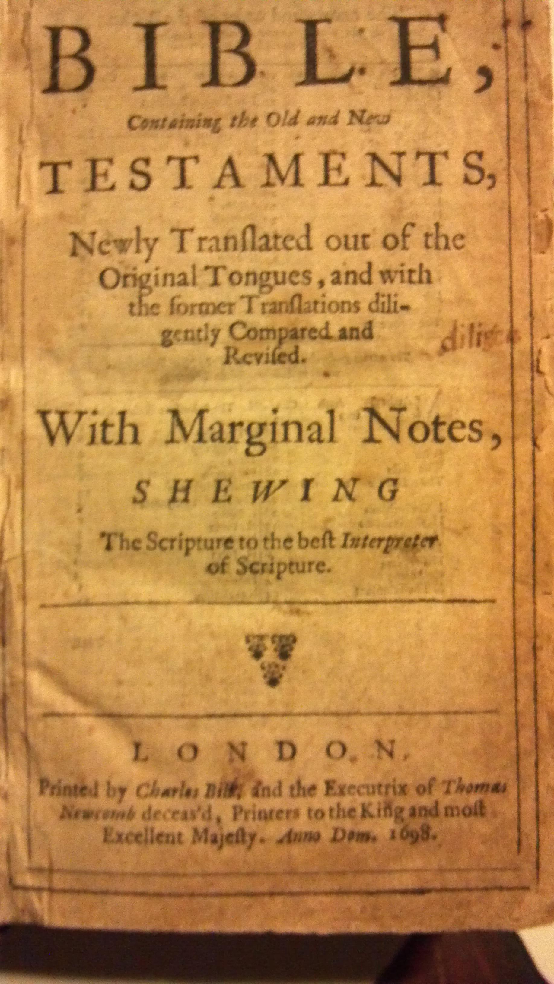 My oldest bible | Scrolller