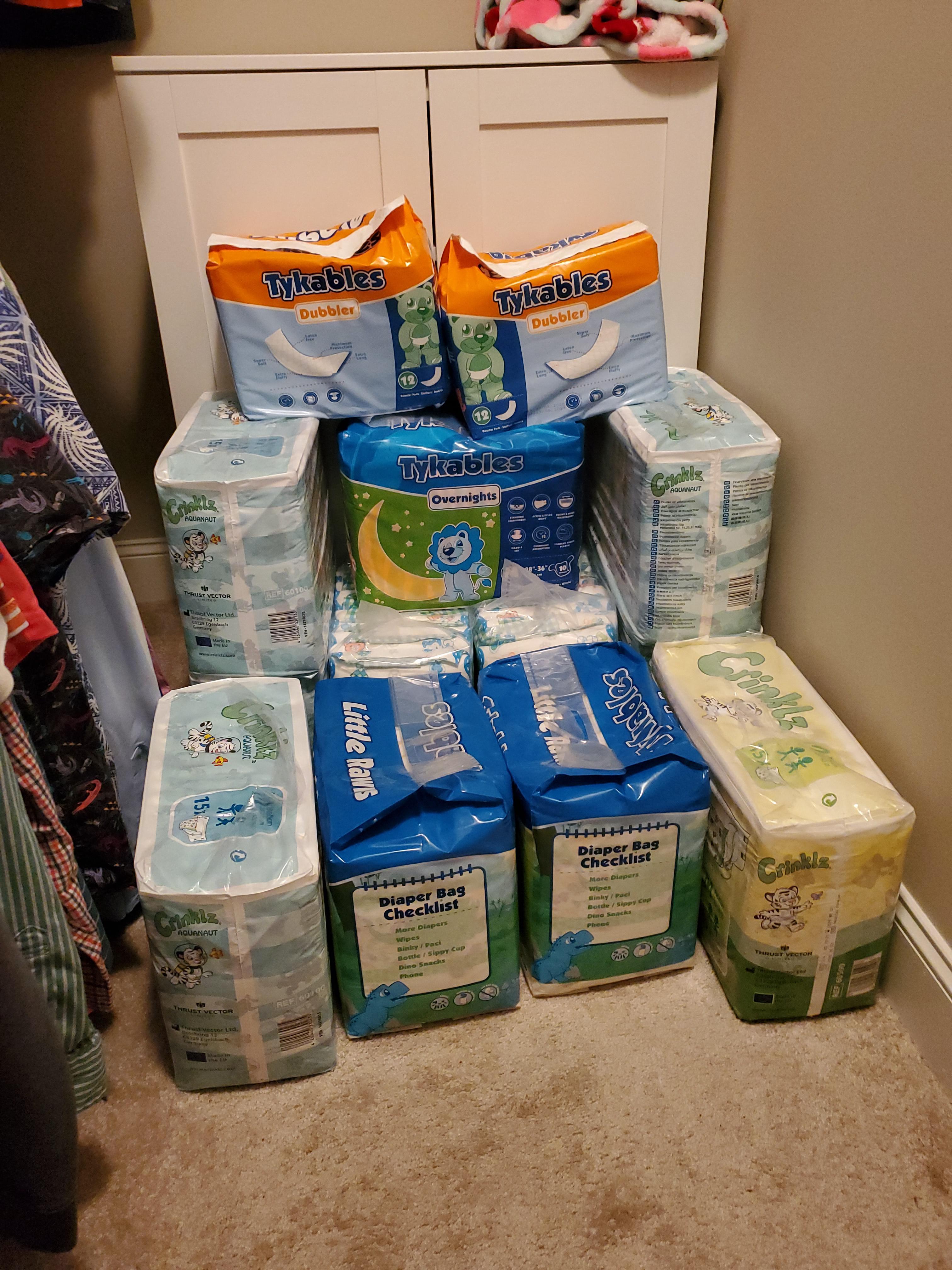 My (poorly built) diaper throne! | Scrolller