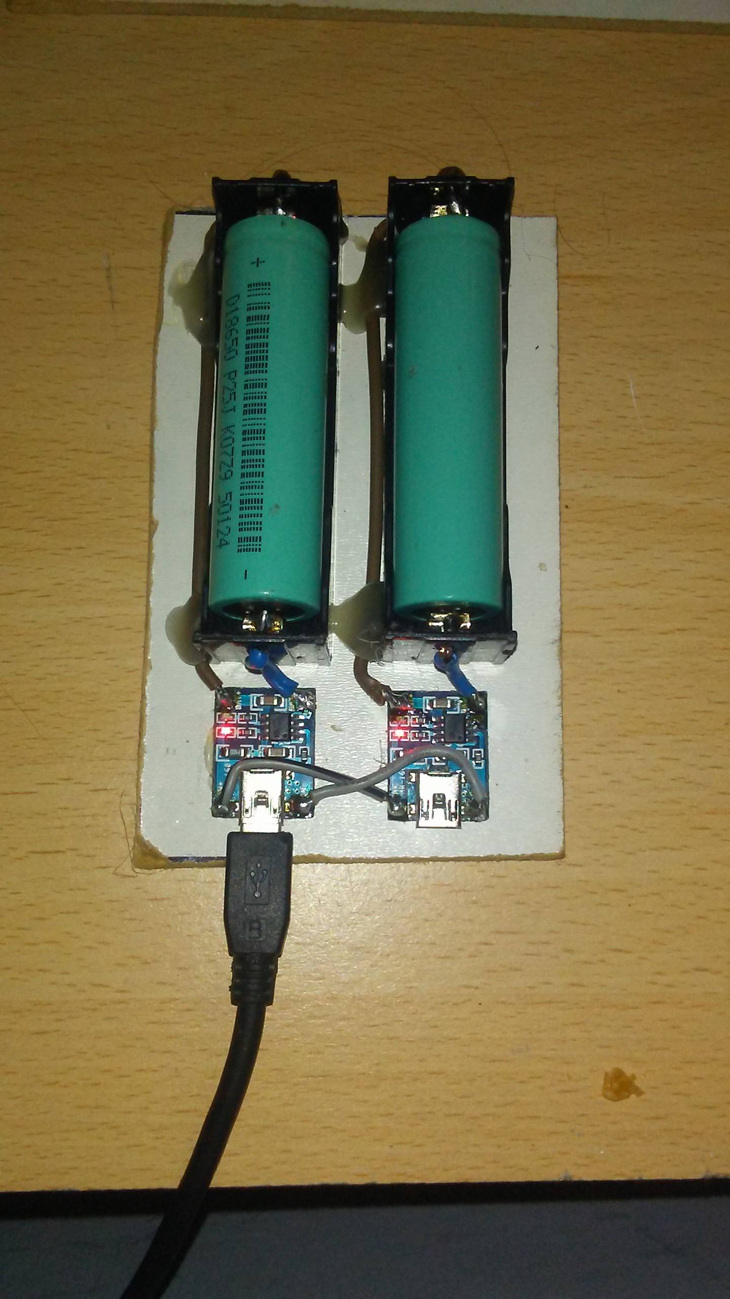My previous li-ion charger was a bit sketchy, so I made this one instead. | Scrolller