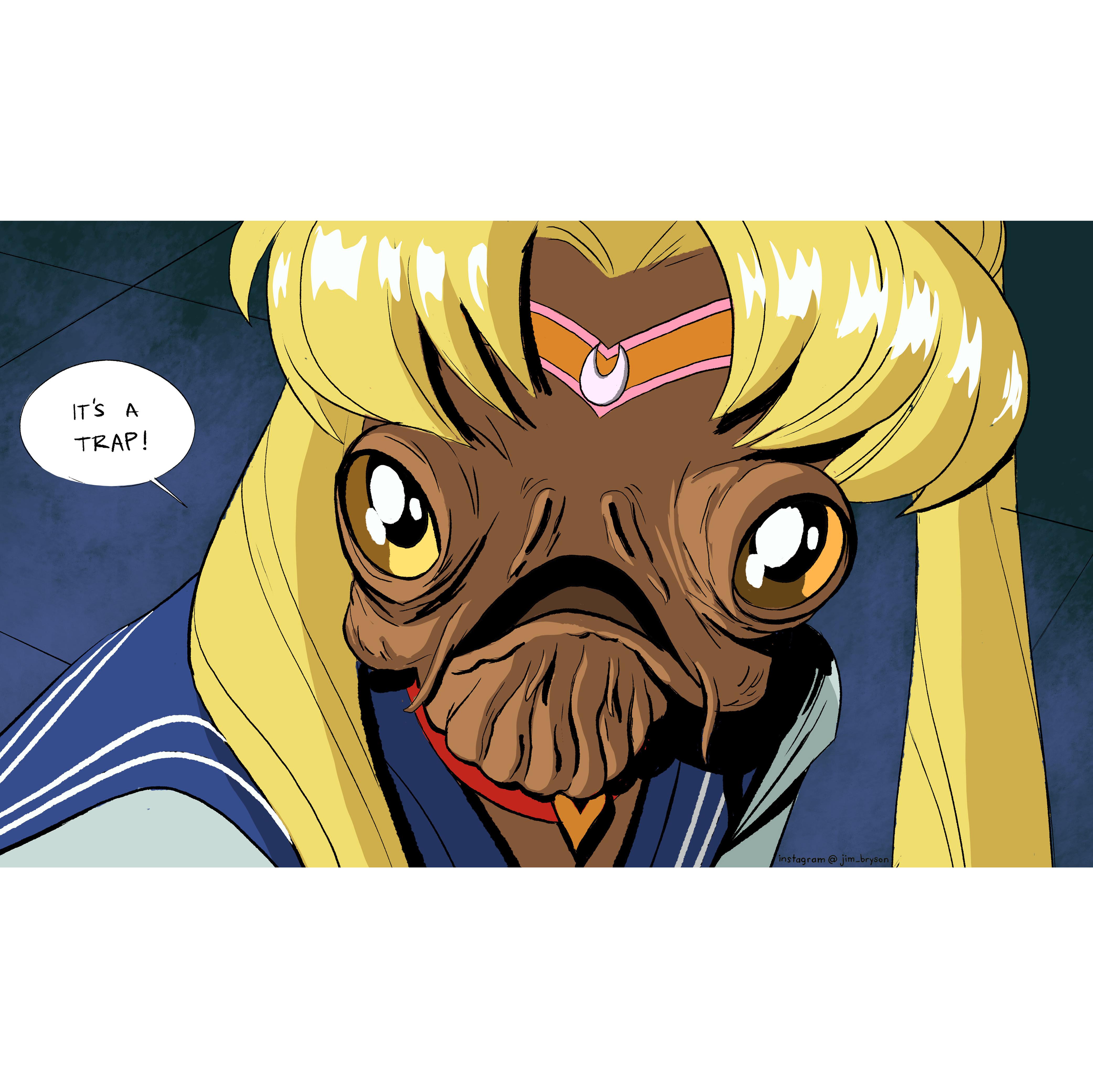 My Sailor Moon Redraw Scrolller