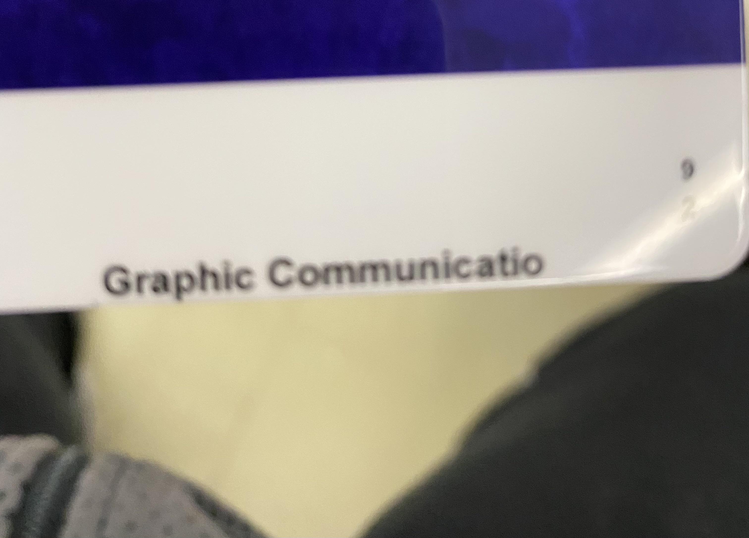 My school ID card for graphics communication | Scrolller