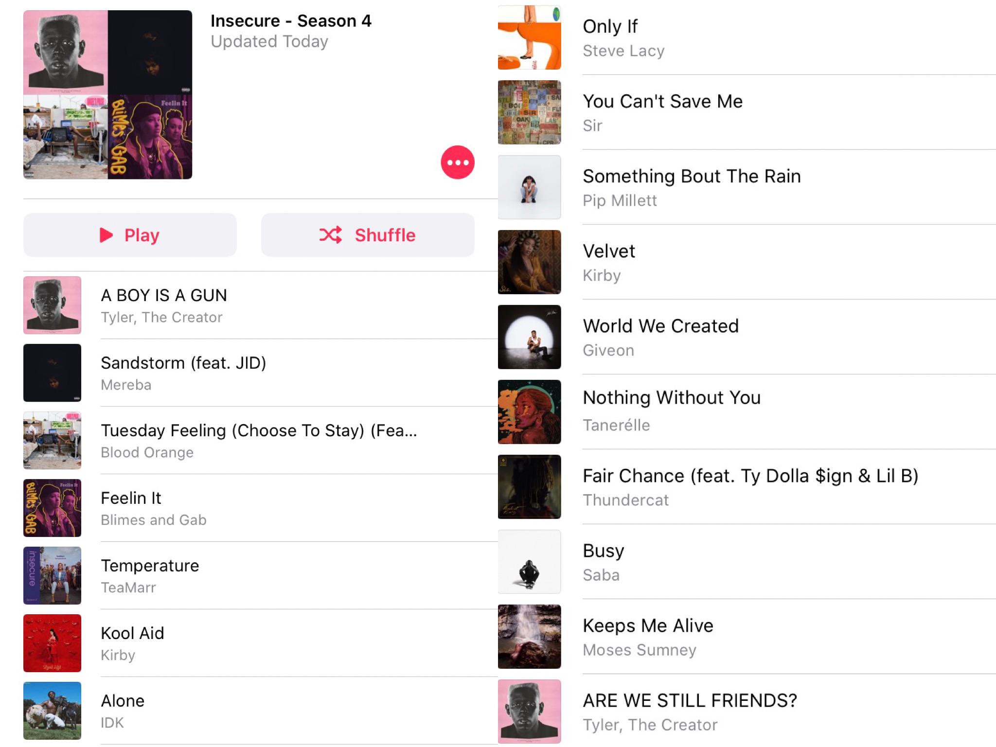 My season 4 playlist | Scrolller