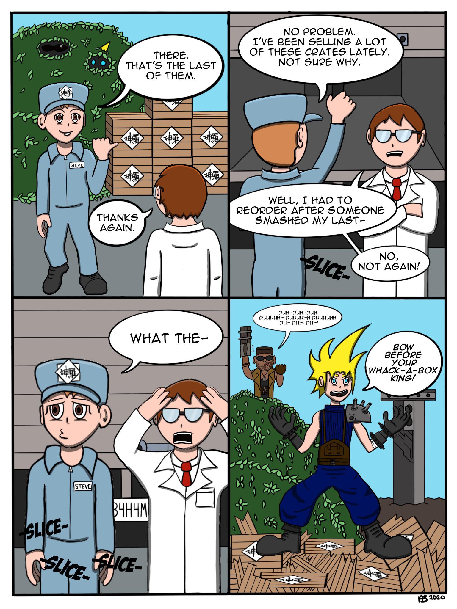 My second comic in the series, only Remake players will get this one | Scrolller