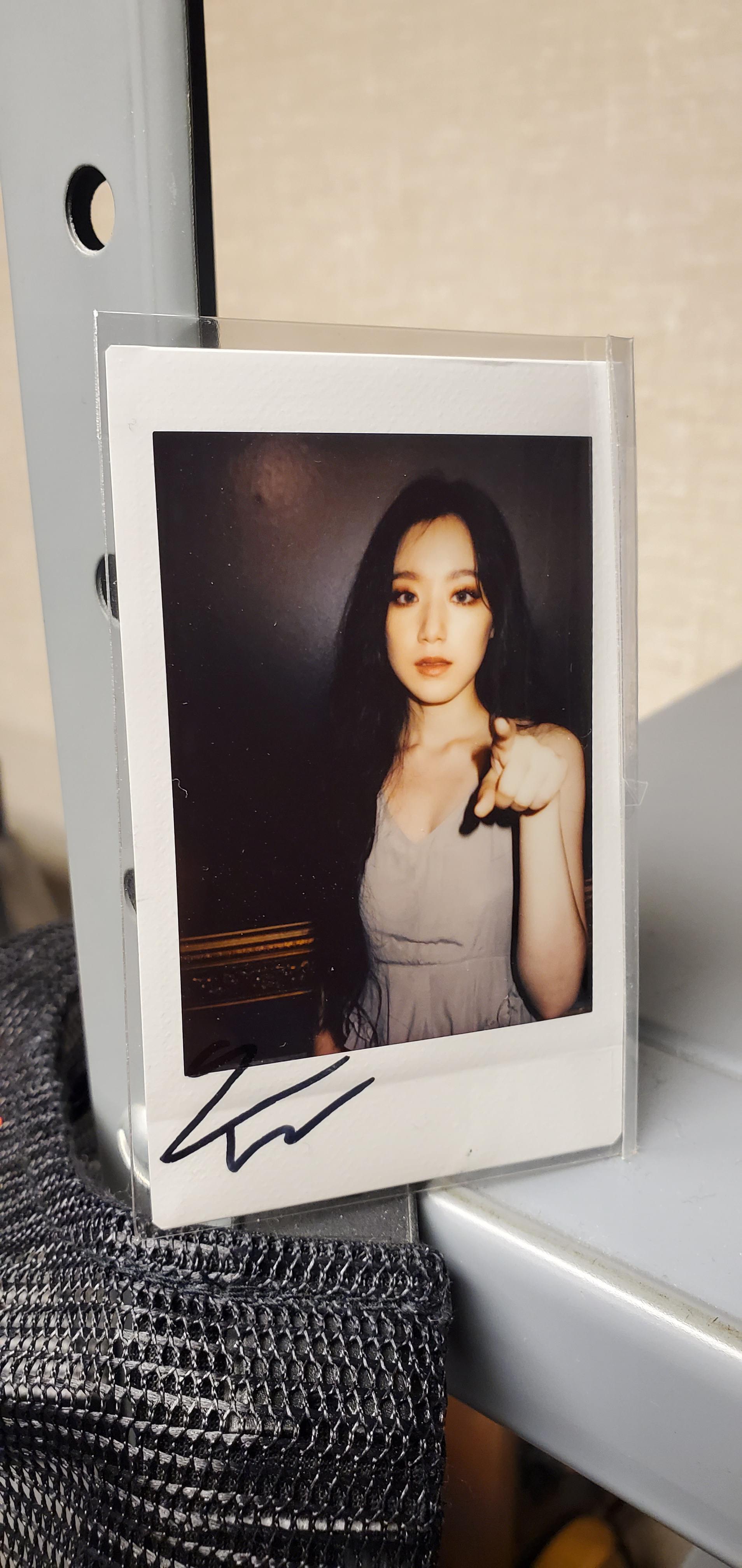 My Shu polaroid finally arrived! | Scrolller