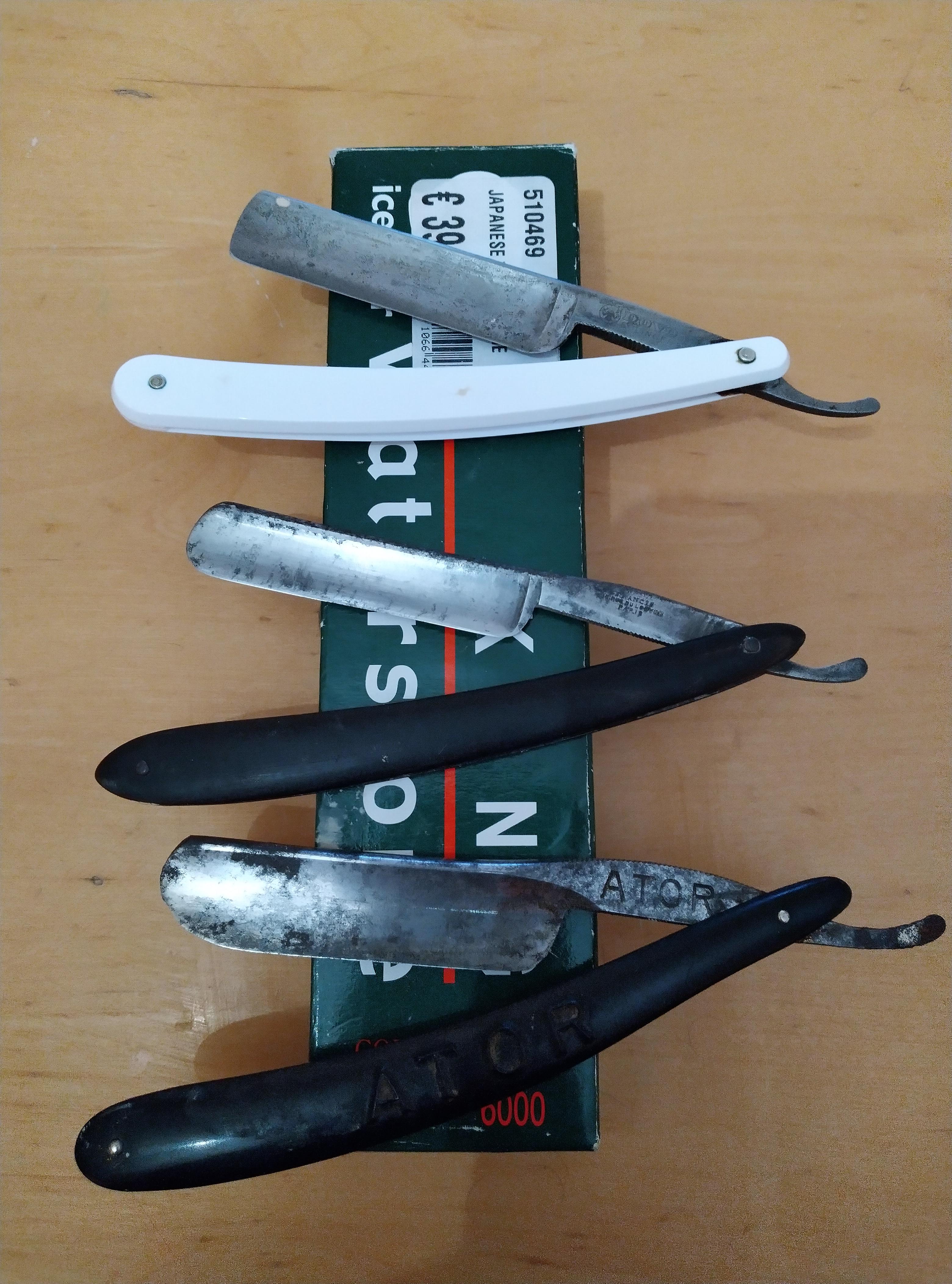My small straight razor collection | Scrolller